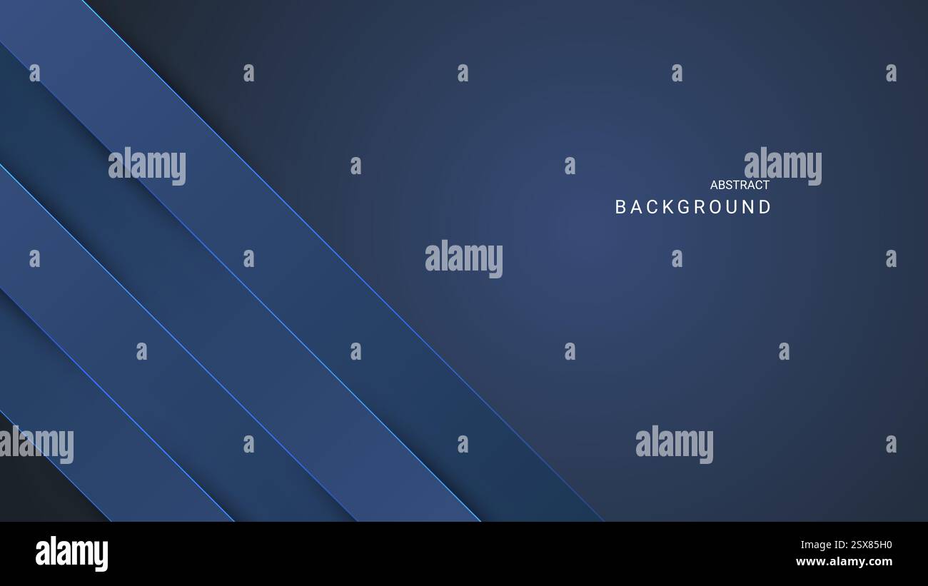 abstract background design in dark blue Stock Vector Image & Art - Alamy