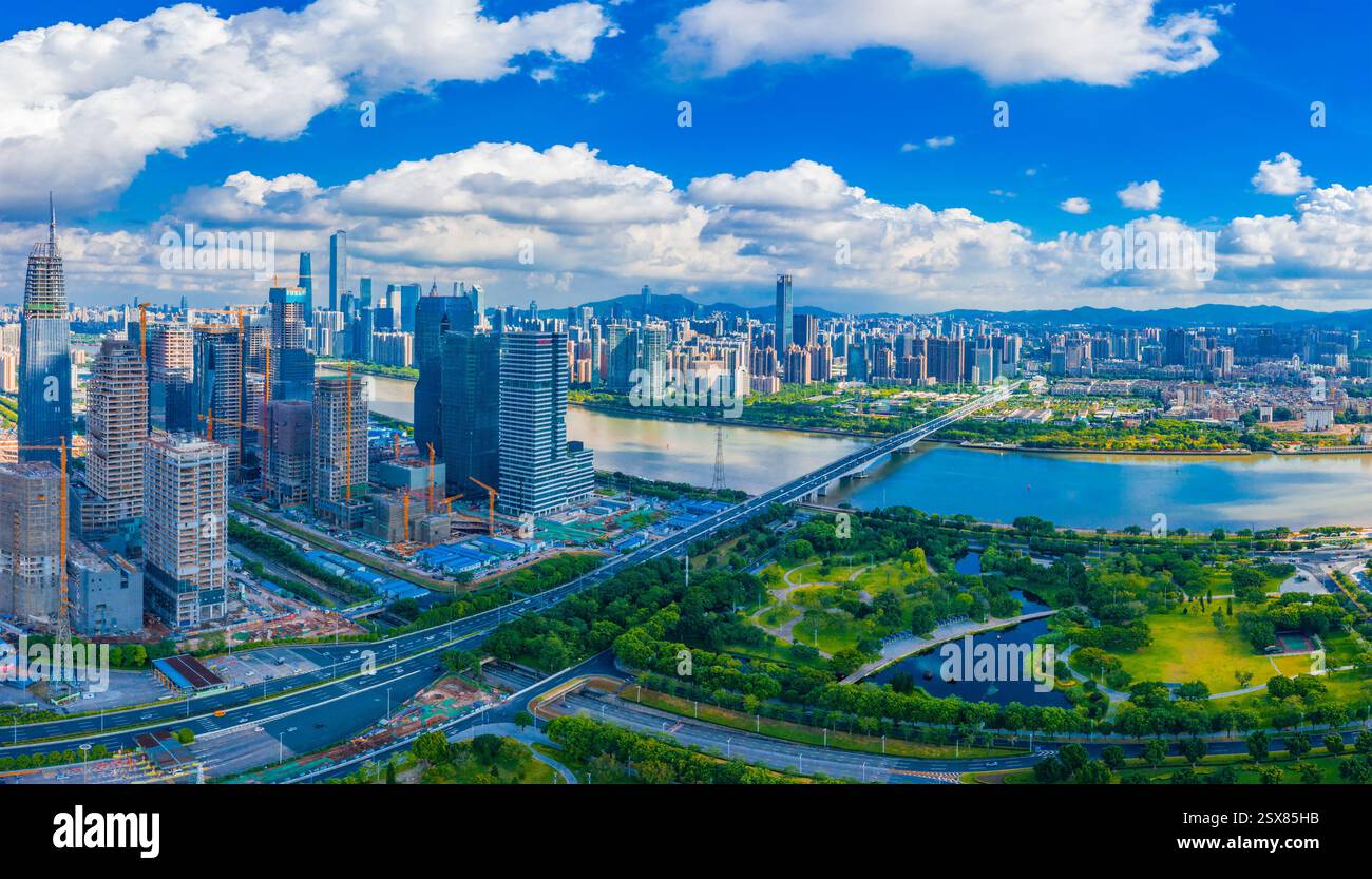 Aerial Scenery of Guangzhou City, China Stock Photo - Alamy