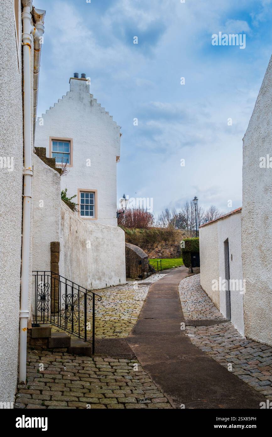 The village of Dysart in Fife, Scotland is a conservation area Stock ...