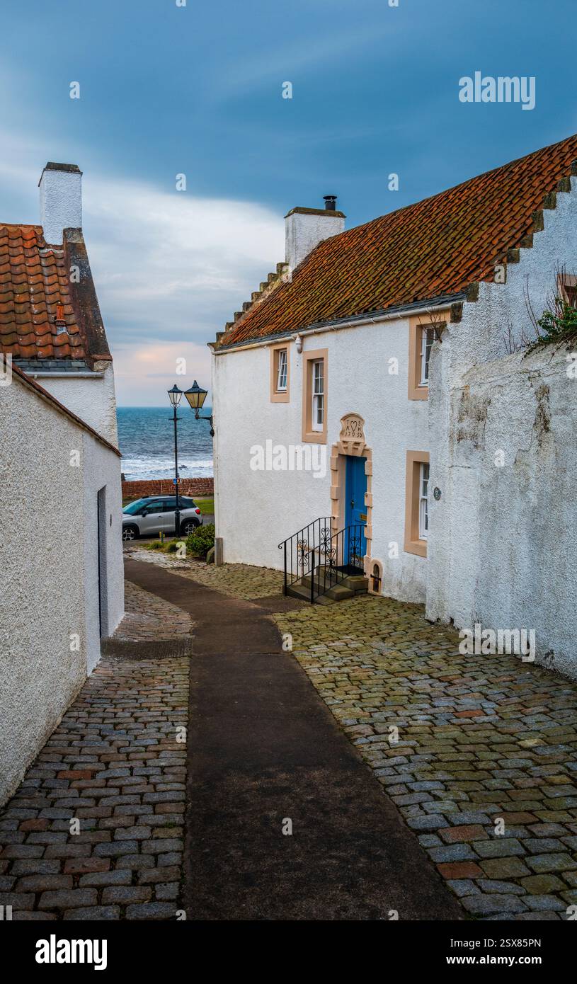 The village of Dysart in Fife, Scotland is a conservation area Stock ...