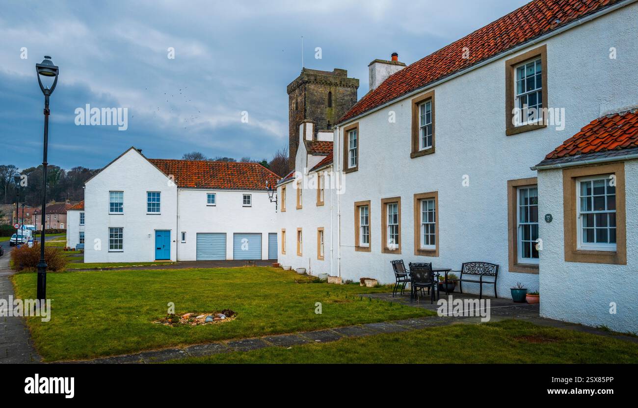 The village of Dysart in Fife, Scotland is a conservation area Stock ...