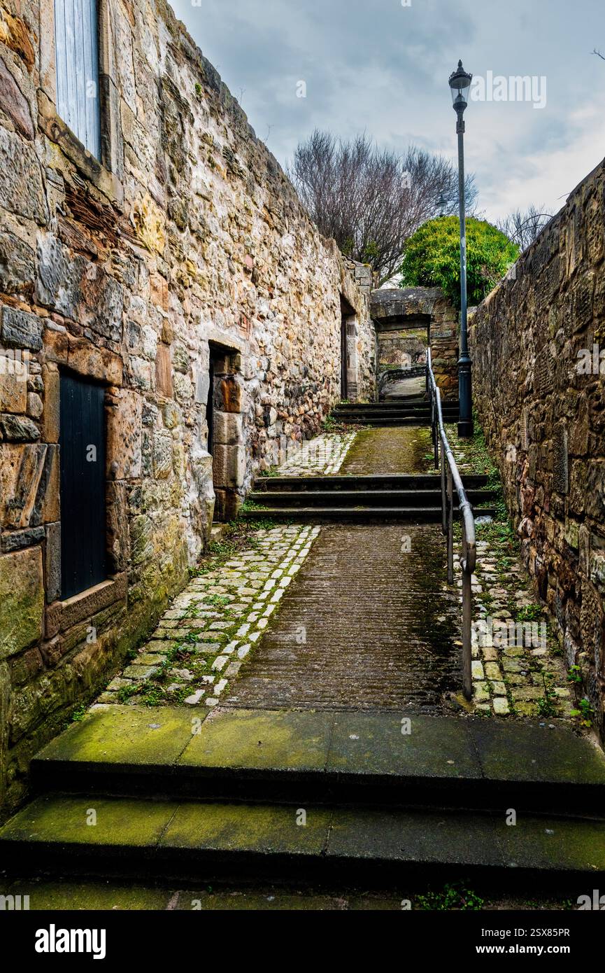 The village of Dysart in Fife, Scotland is a conservation area Stock ...