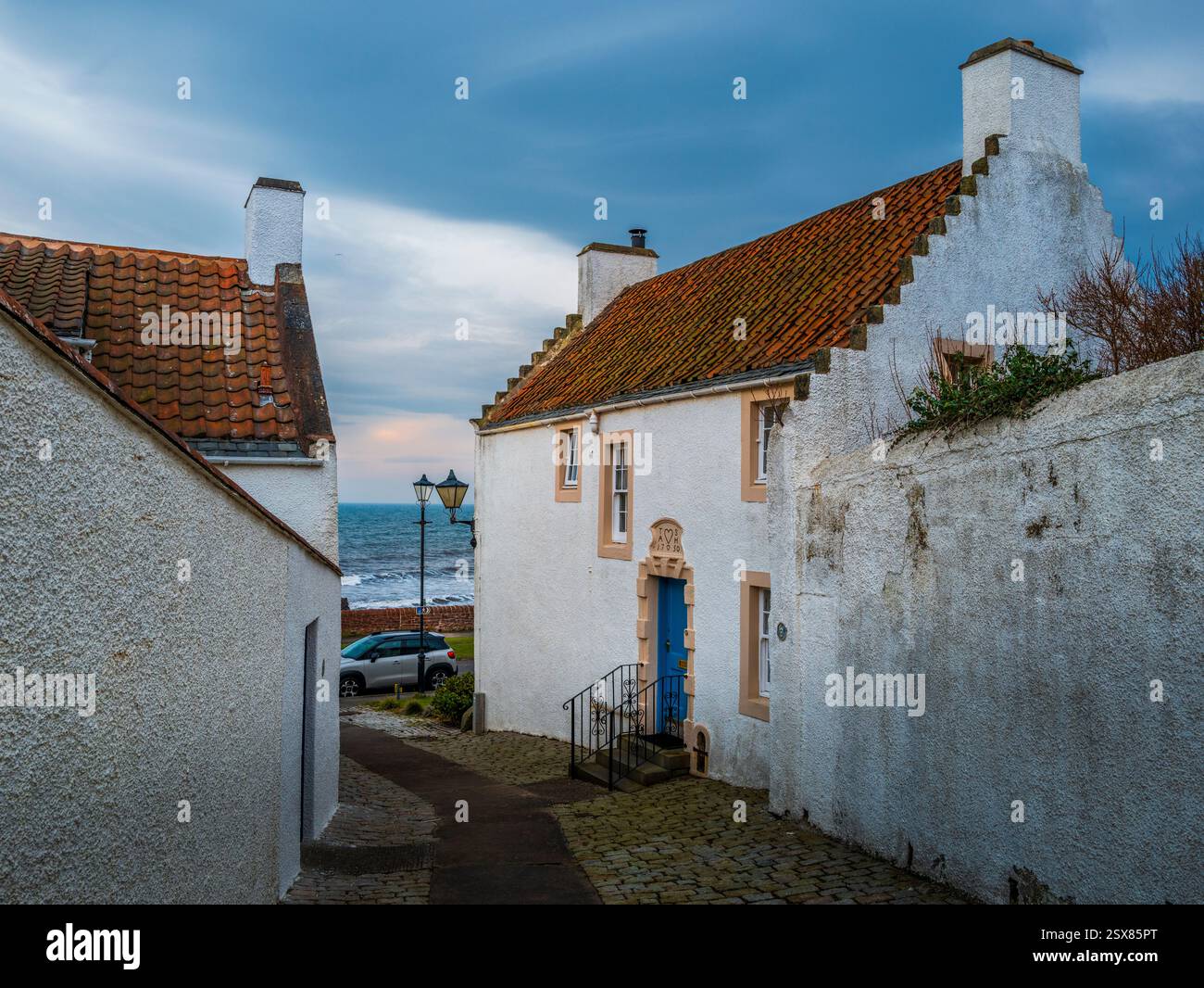 The village of Dysart in Fife, Scotland is a conservation area Stock ...