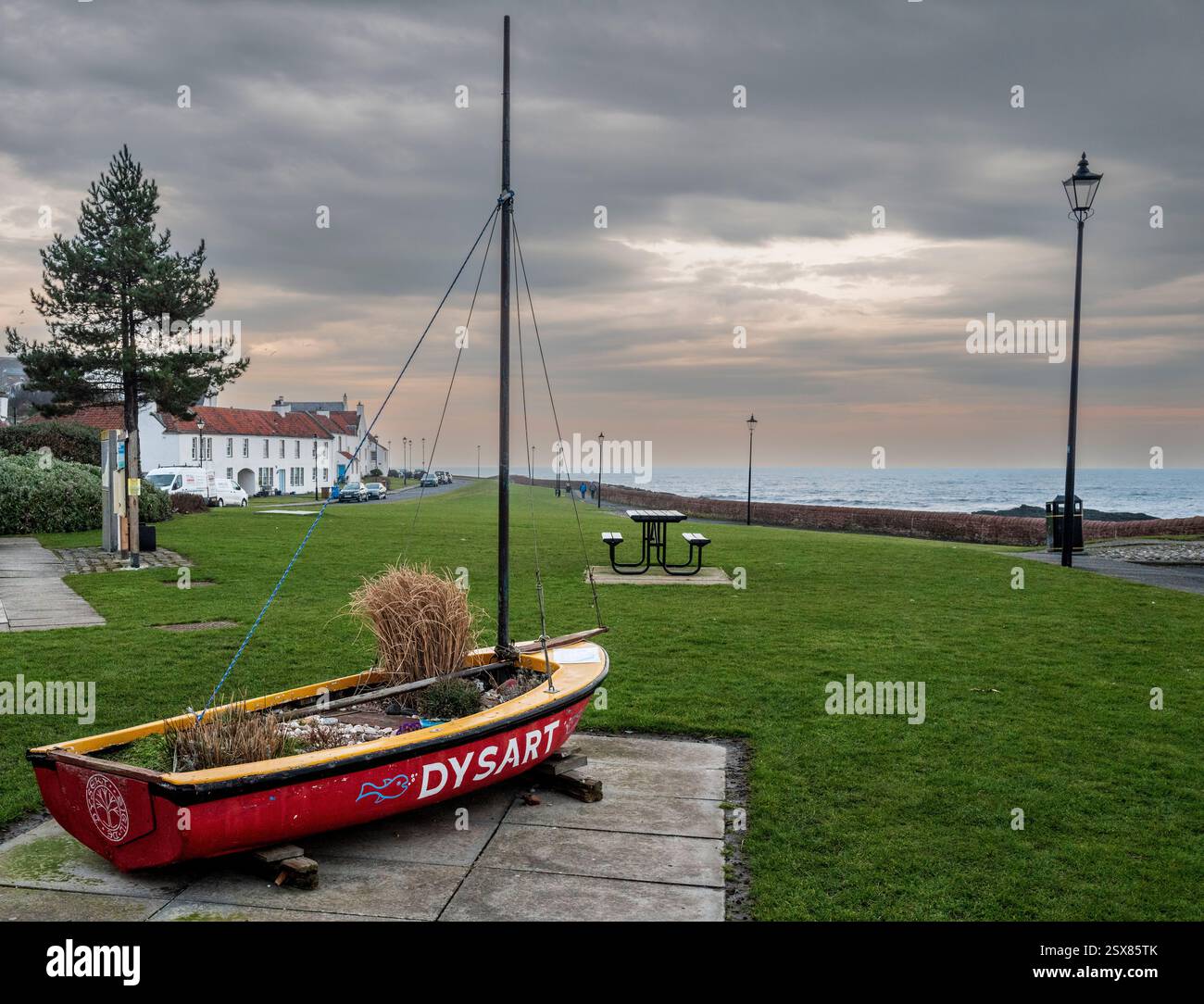 The village of Dysart in Fife, Scotland is a conservation area Stock ...