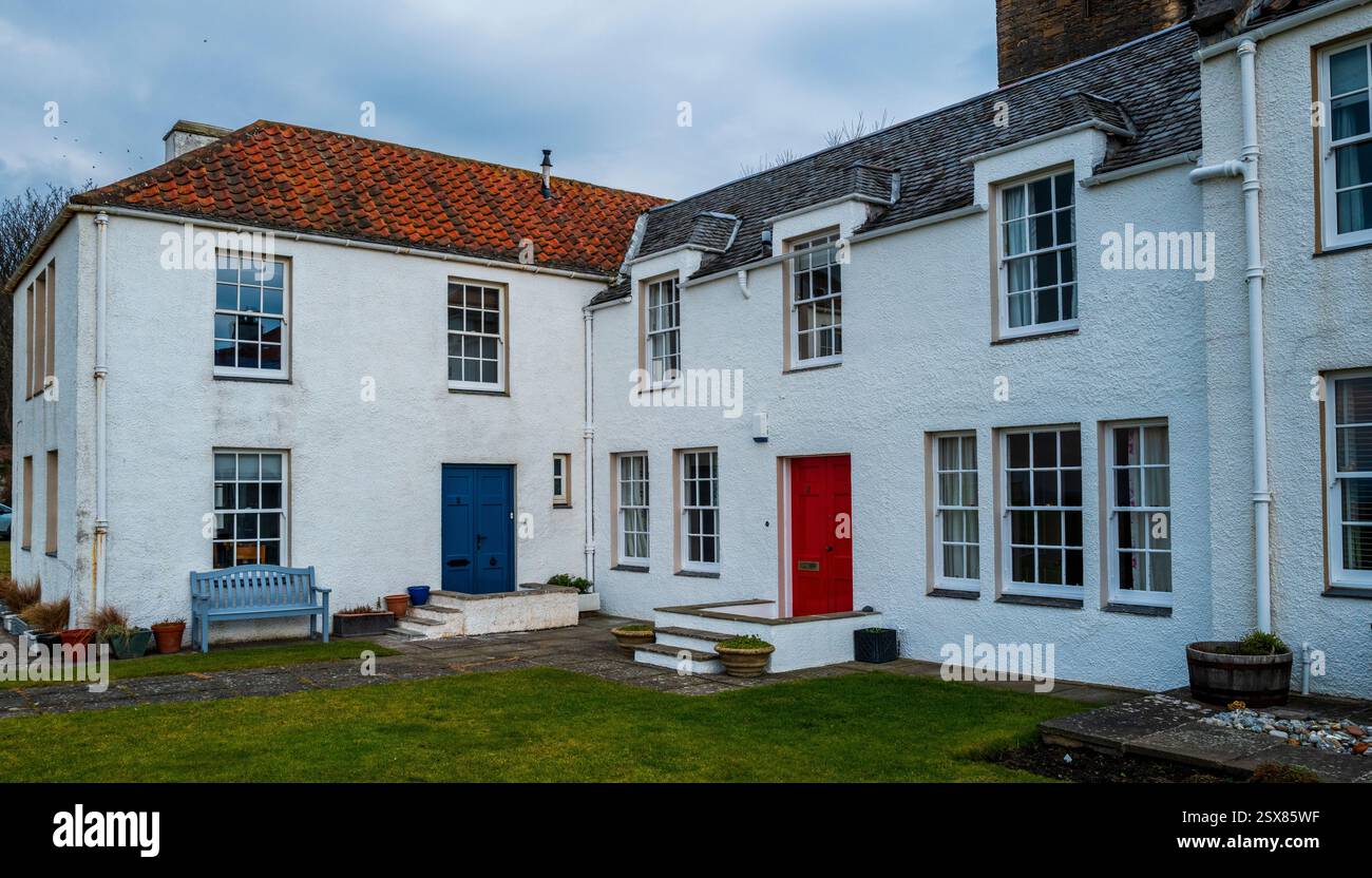 The village of Dysart in Fife, Scotland is a conservation area Stock ...