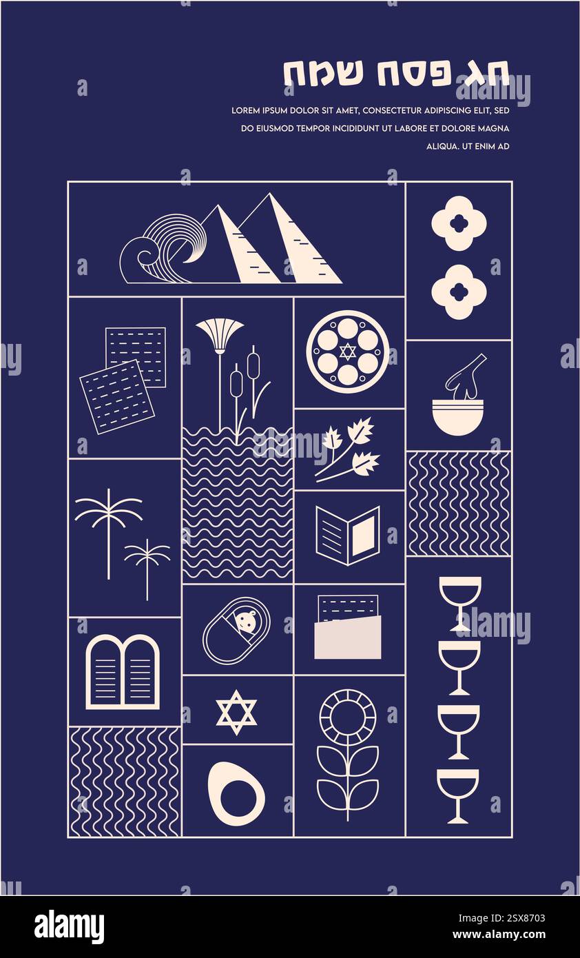 Happy Passover background, Vertical banner, card and poster design ...