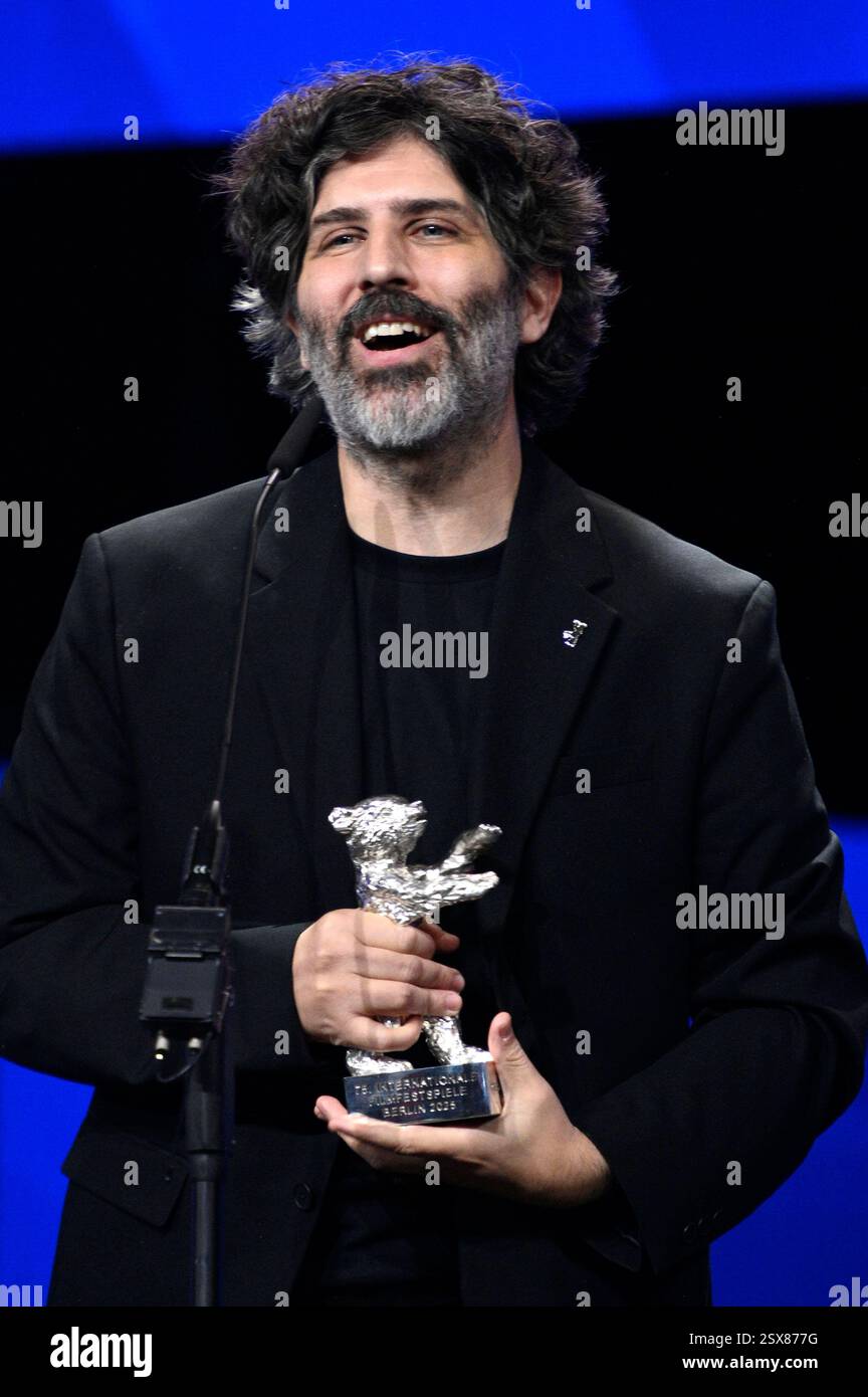 Ivan Fund mit dem Silbernen Bär Preis der Jury für El mensaje / The ...