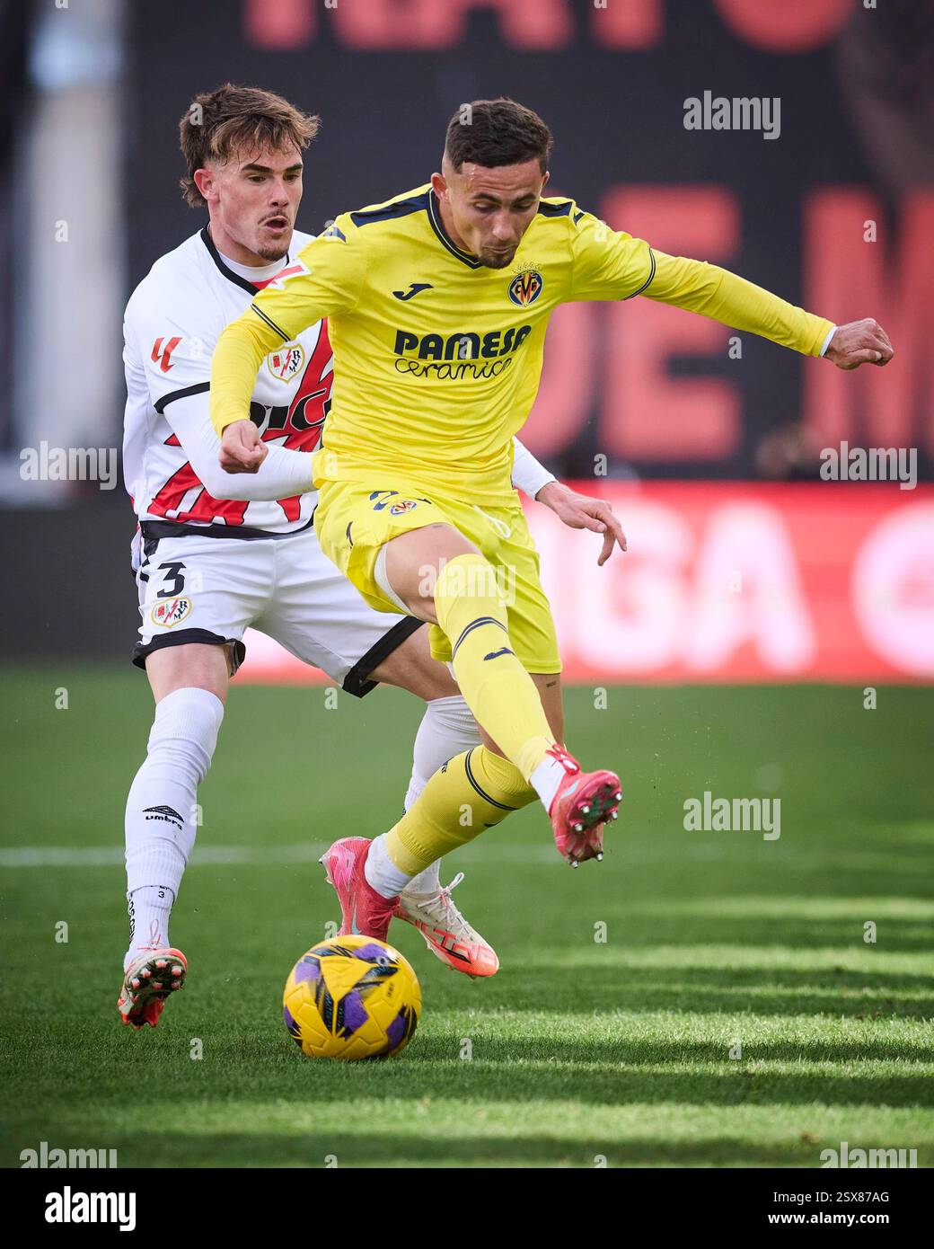 Madrid, Spain. 22nd Feb, 2025. Spanish La Liga EA Sports soccer match ...