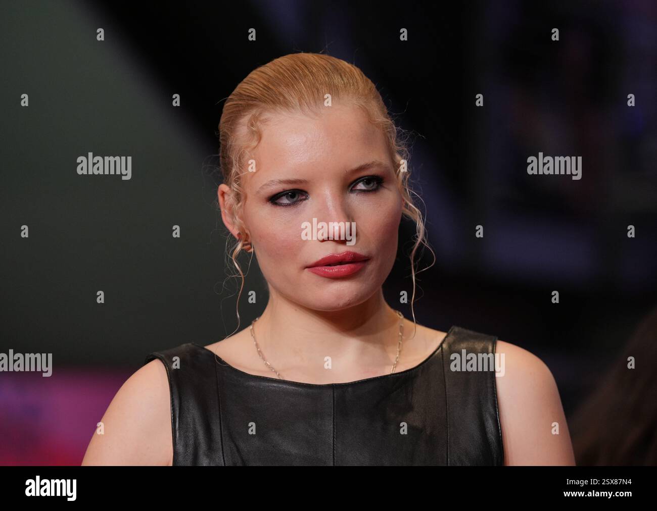Berlin, Germany. 22nd Feb, 2025. Luisa-Celine Gaffron, actress ...