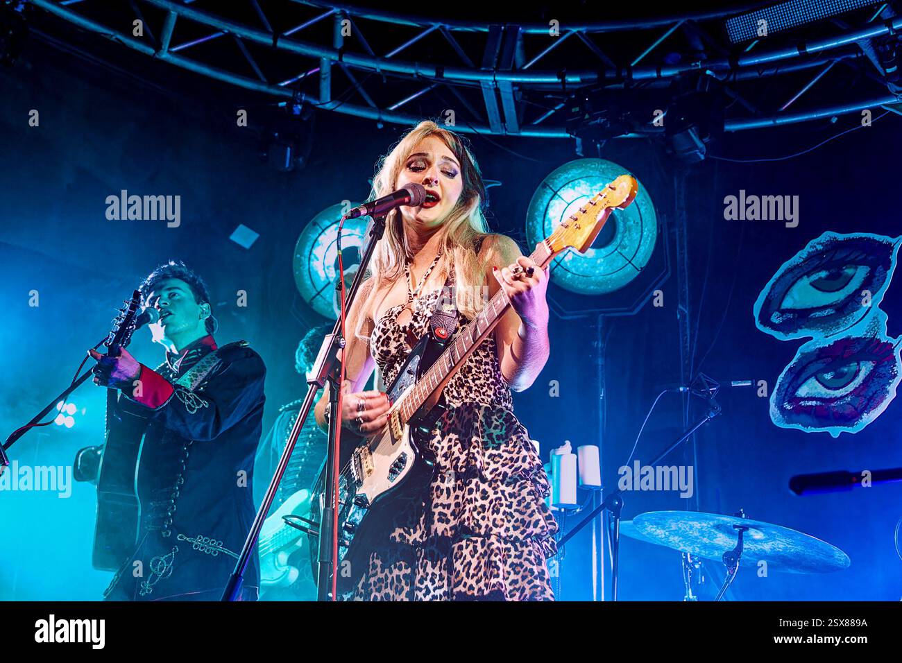 February 22, 2025, Liverpool, United kingdom: WILL JAQUET ( Guitar) and ...