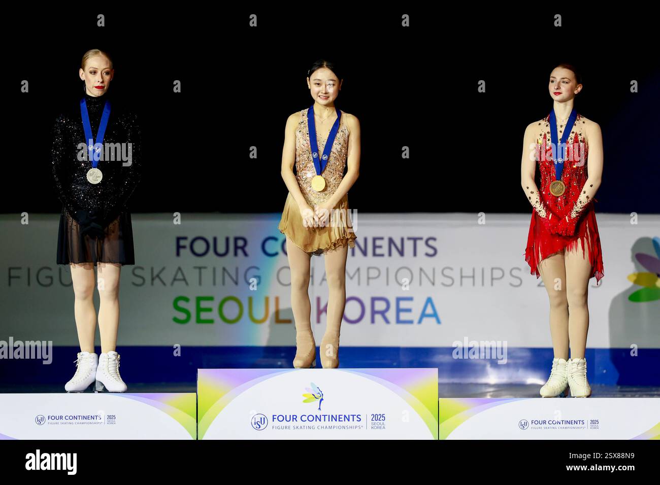 ISU Four Continents Figure Skating Championships 2025 L-R Bradie ...