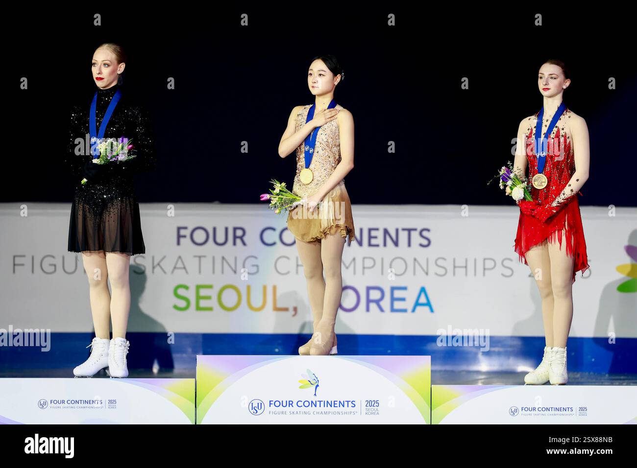 ISU Four Continents Figure Skating Championships 2025 L-R Bradie ...