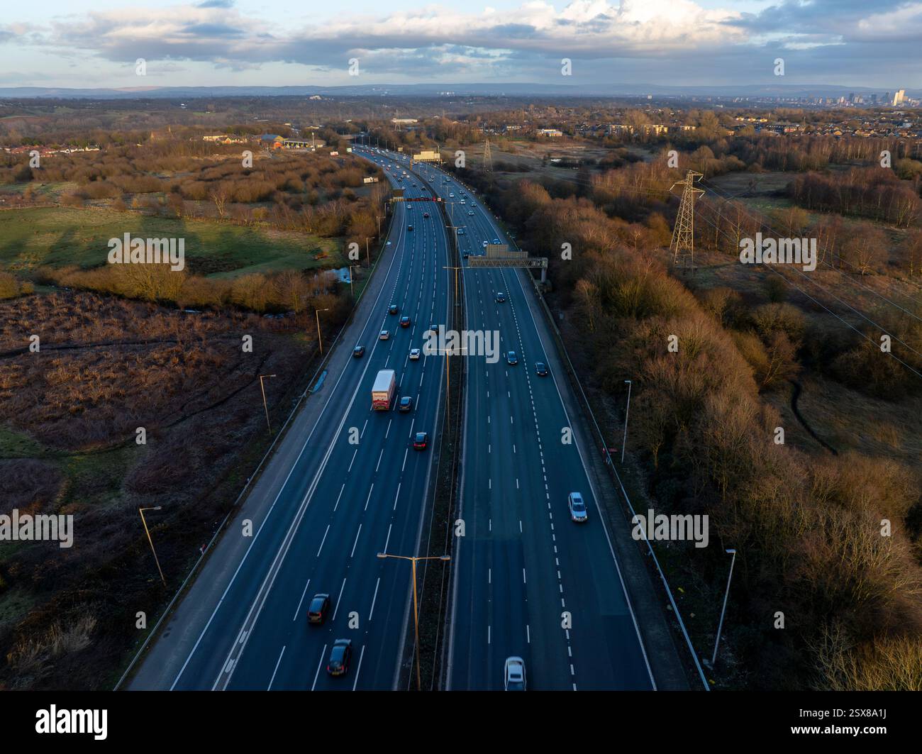Uk ring road aerial hi-res stock photography and images - Alamy