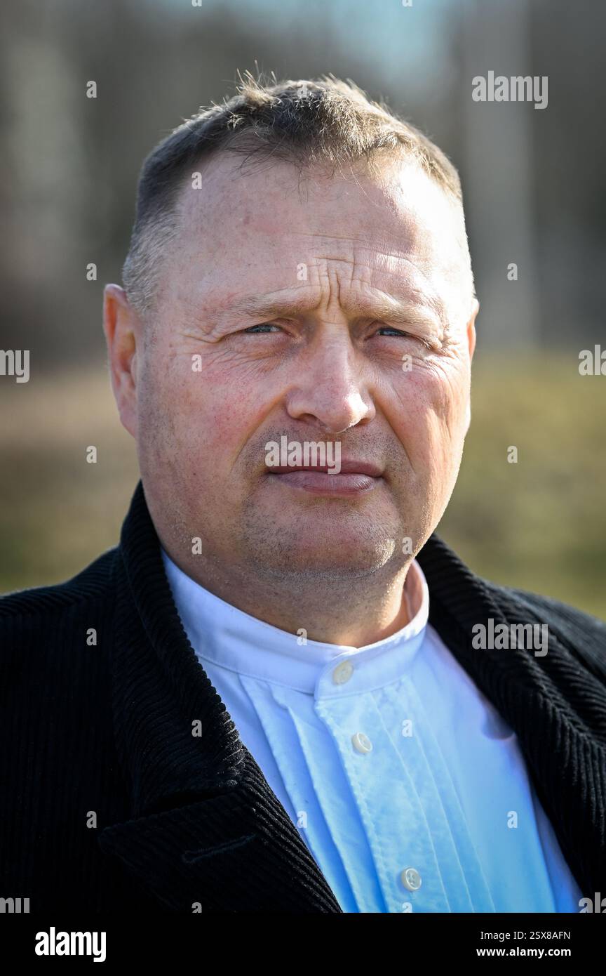Bitterfeld Wolfen, Germany. 22nd Feb, 2025. Volker Scheurell, AfD ...