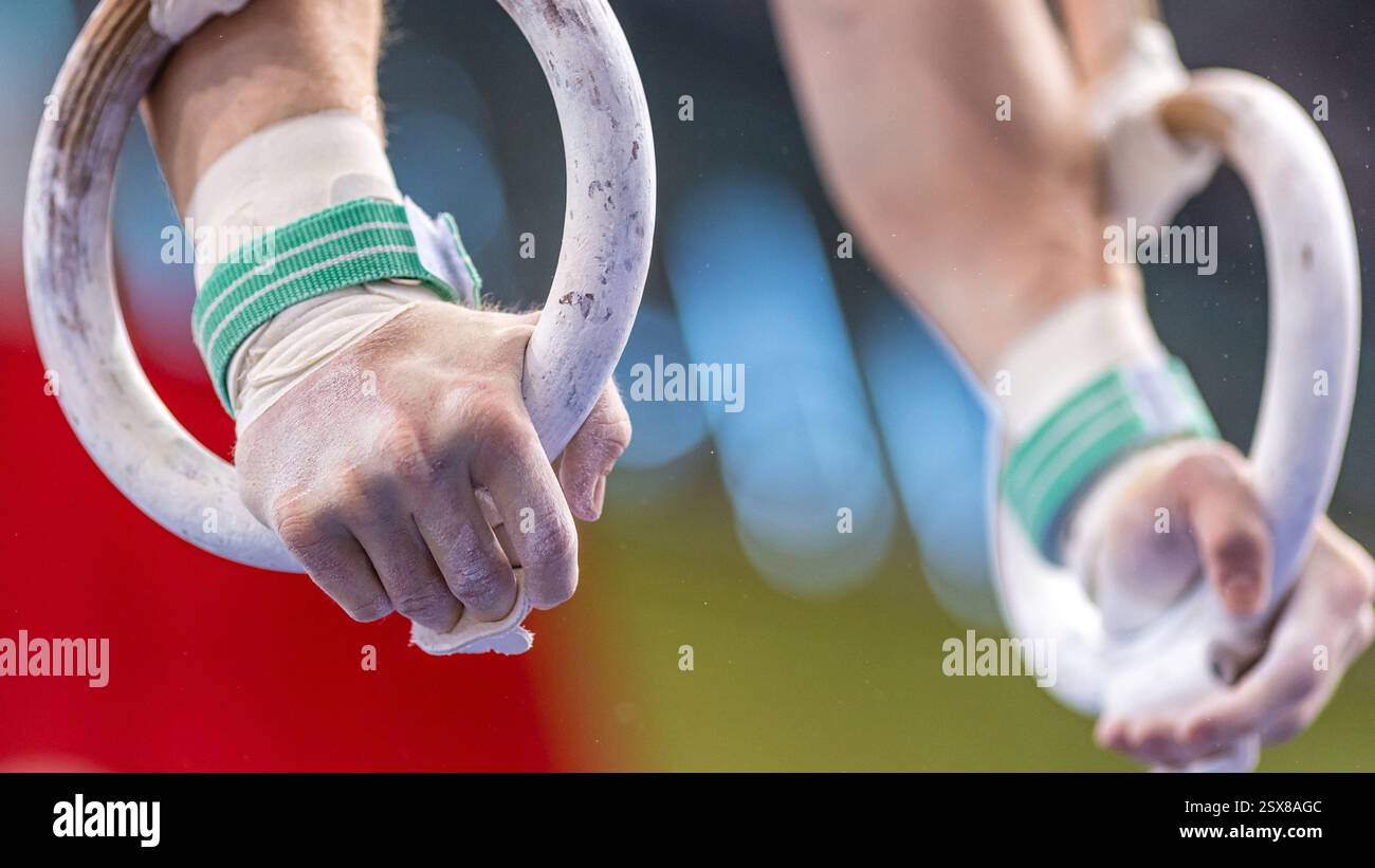Cottbus, Germany. 22nd Feb, 2025. Gymnastics: World Cup, Tournament of ...