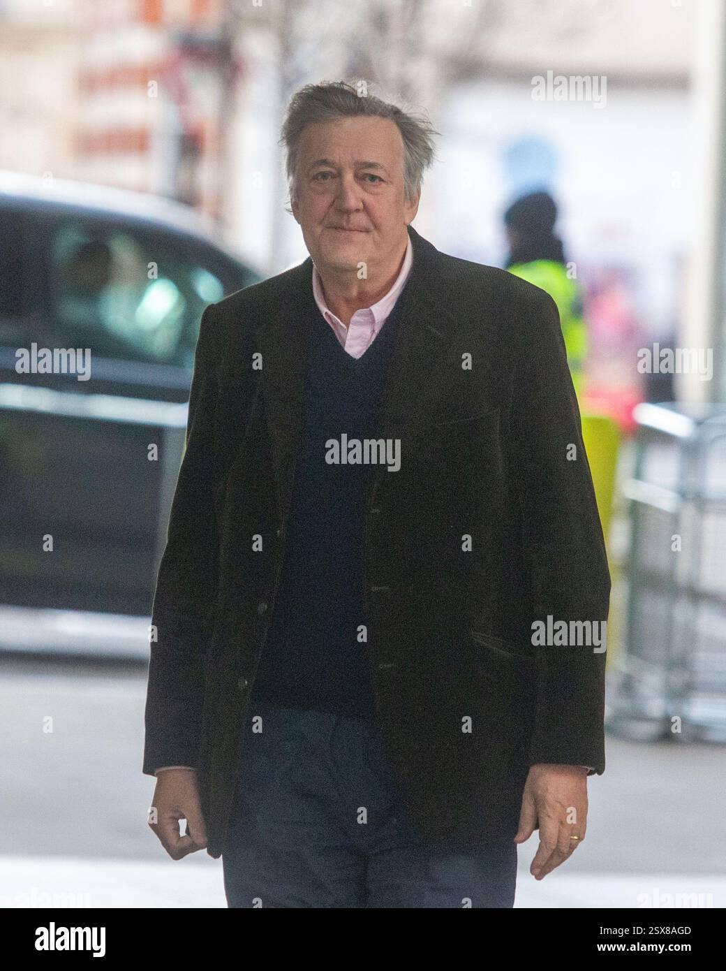 February 23, 2025, London, England, United Kingdom: Actor STEPHEN FRY ...