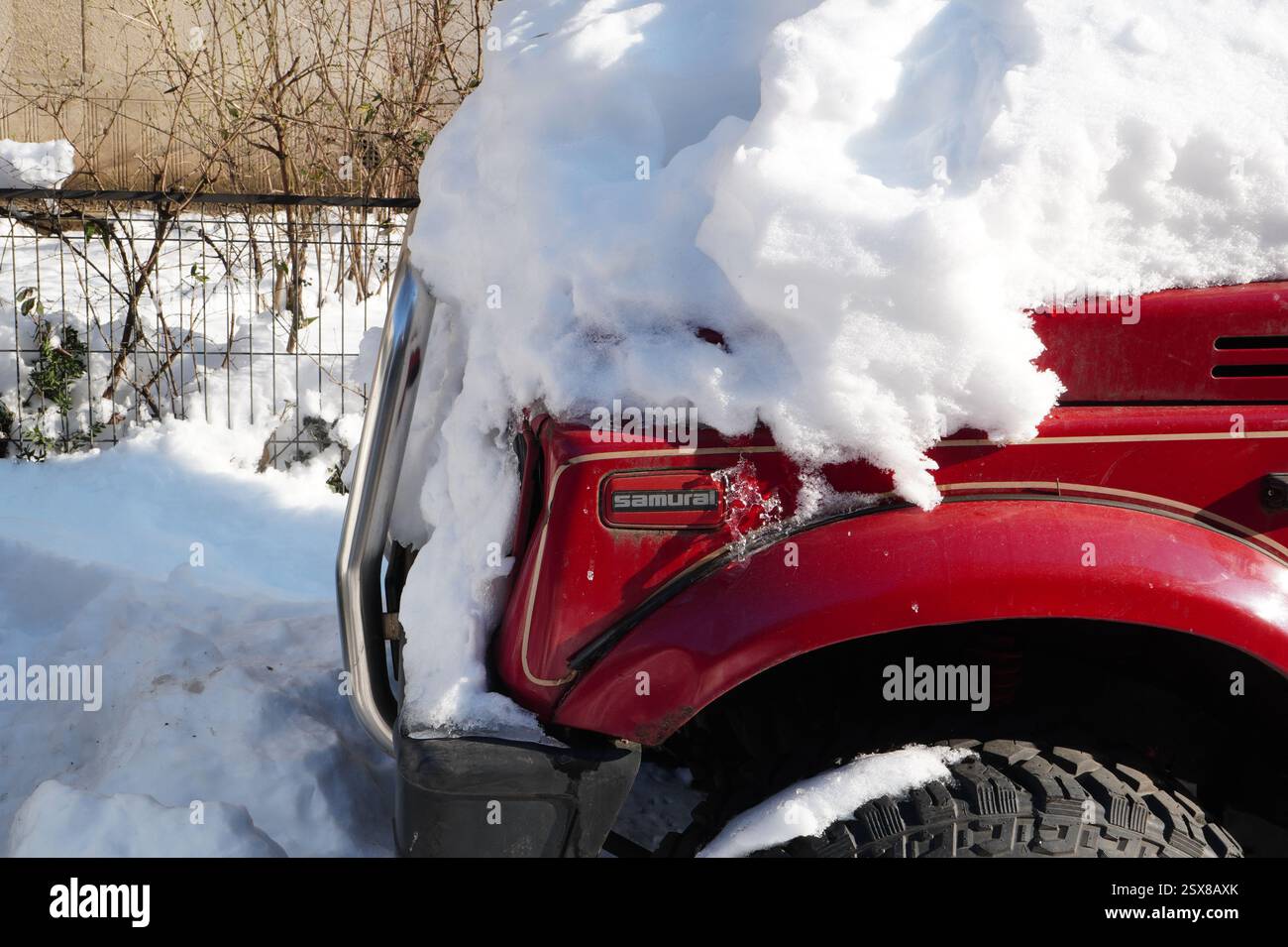 Bucharest, Romania – January 22, 2025: Samurai logo on front side of ...