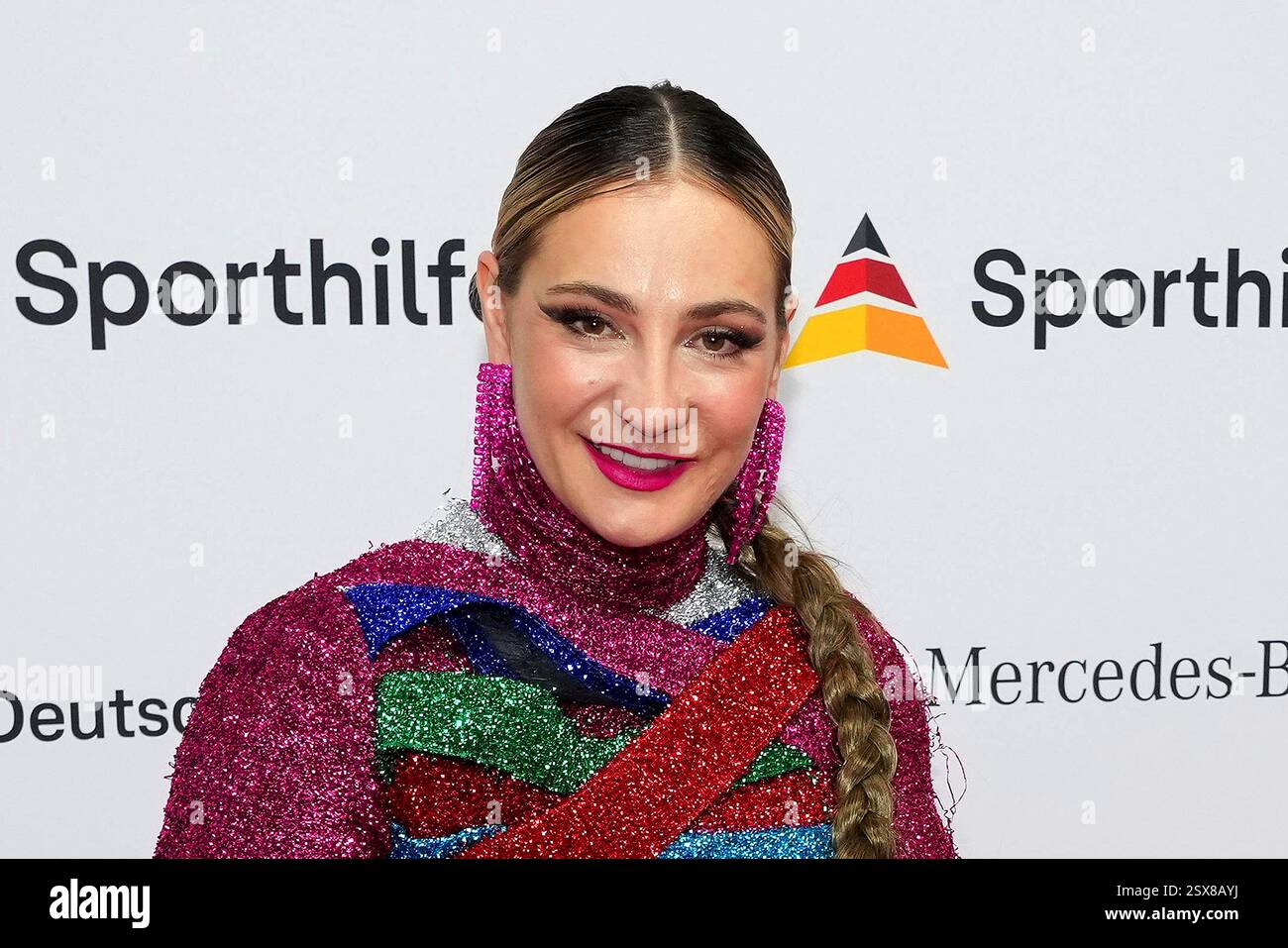 Kristina Vogel beim Ball des Sports am 22.02.2025 in Frankfurt Stock ...