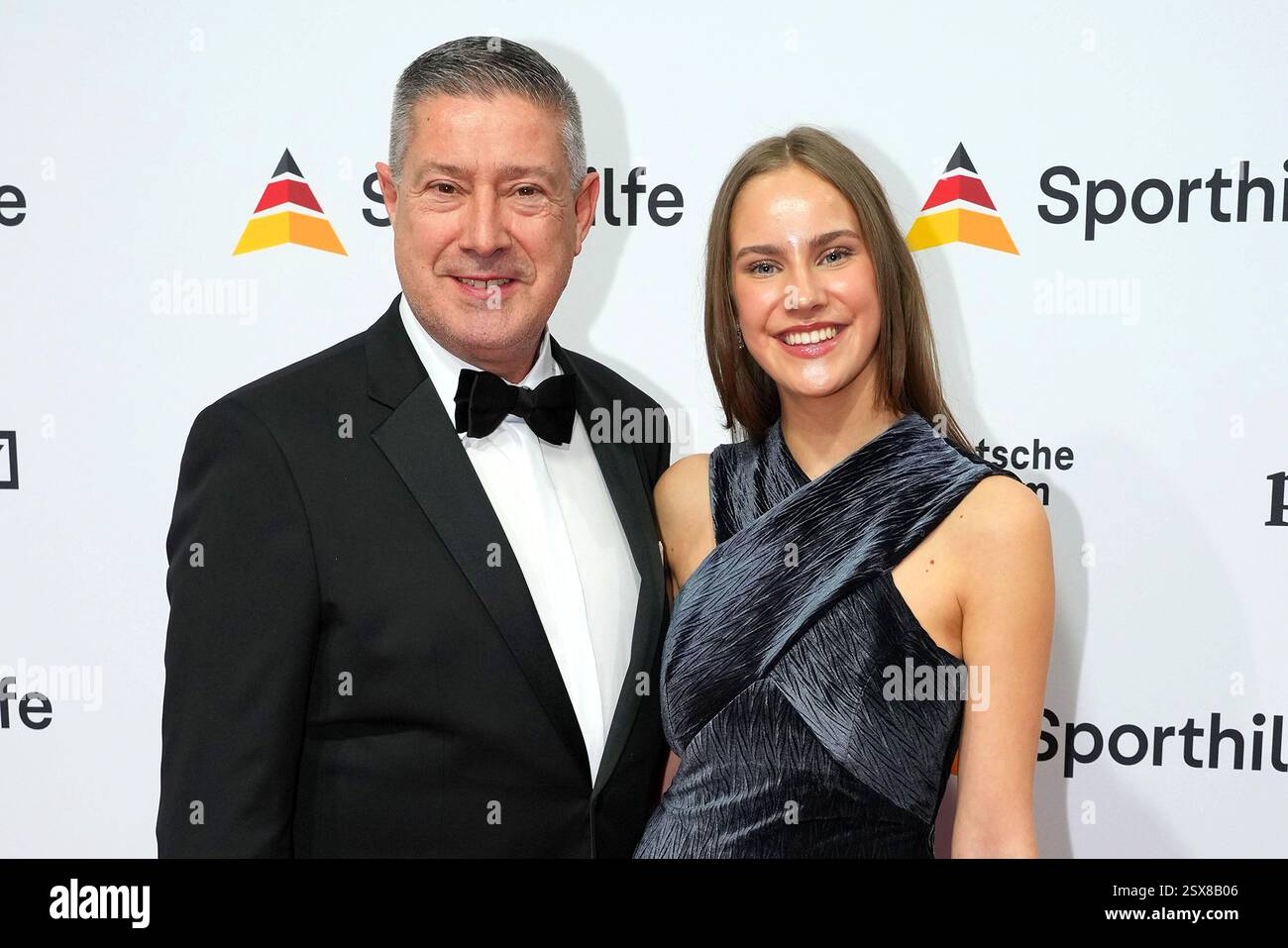 Joachim Llambi und seine Tochter Helena Llambi beim Ball des Sports am ...