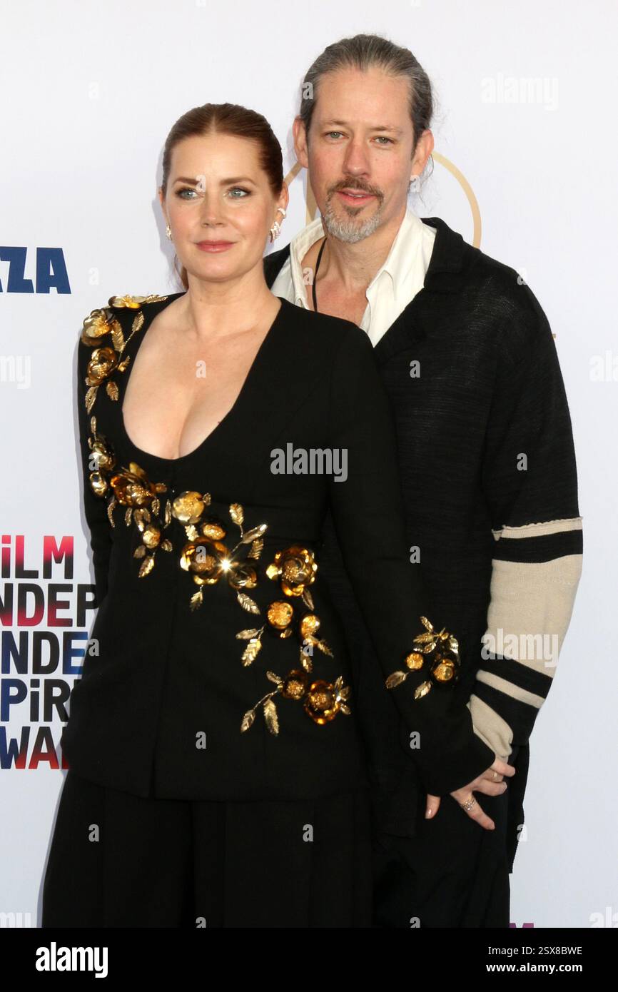 February 23, 2025, Santa Monica, Ca, USA: LOS ANGELES - FEB 22: Amy Adams, Darren Le Gallo at ...