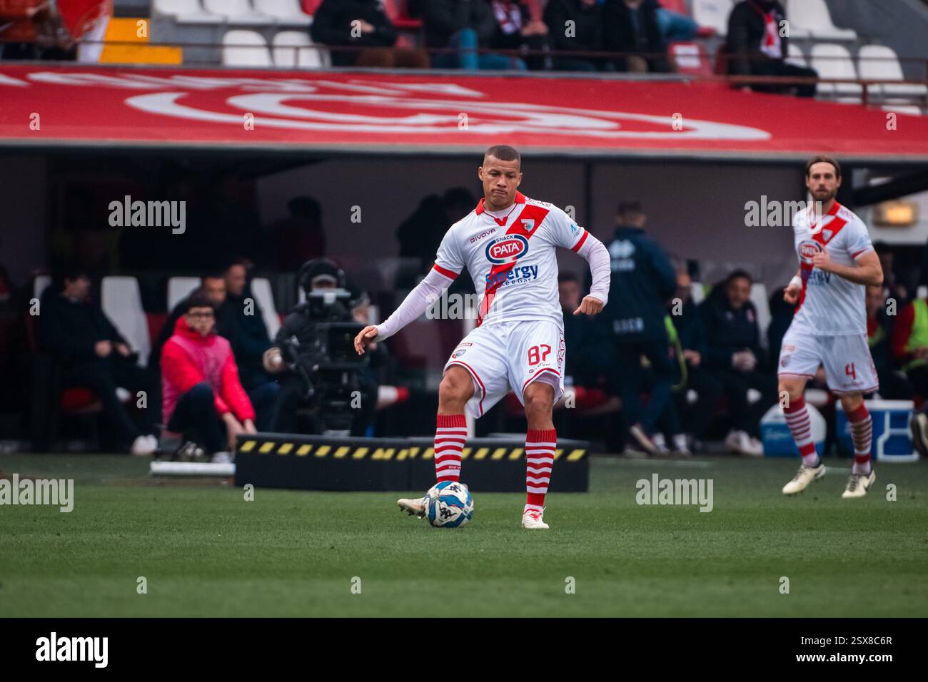 Mantova, Italy. 22nd Feb, 2025. Sebastian De Maio of Mantova 1911 during the Italian Serie B ...