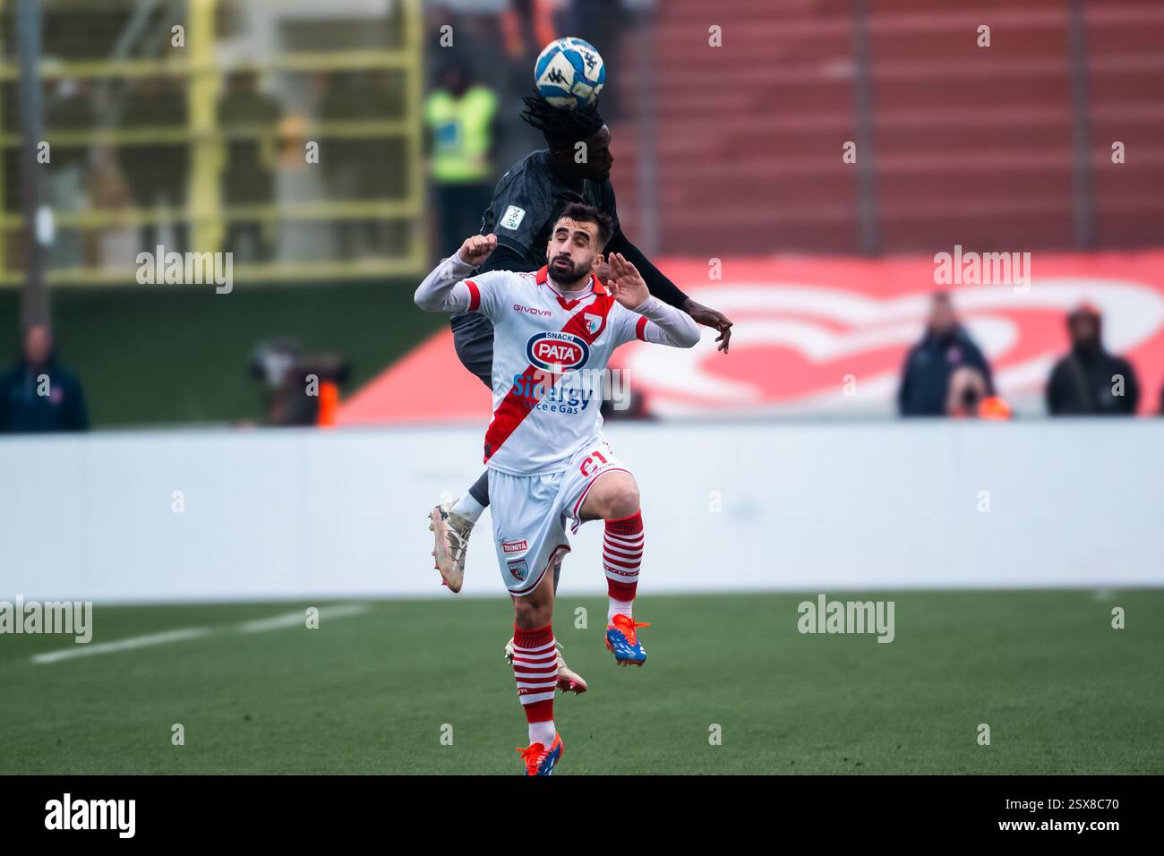 Mantova, Italy. 22nd Feb, 2025. Nosa Edward Obaretin of SSC Bari during the Italian Serie B ...