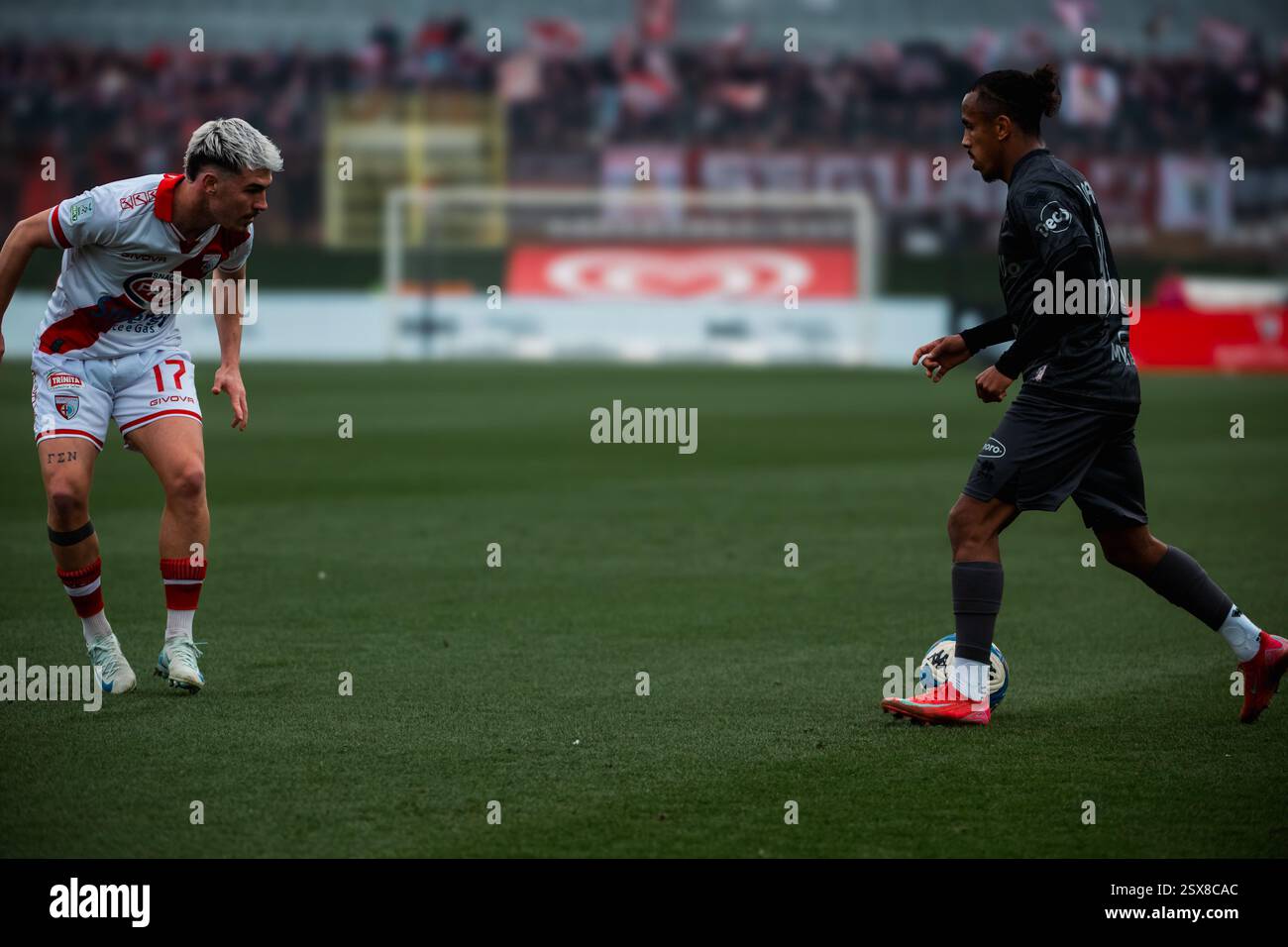 Mantova, Italy. 22nd Feb, 2025. Mehdi Dorval of SSC Bari in action ...