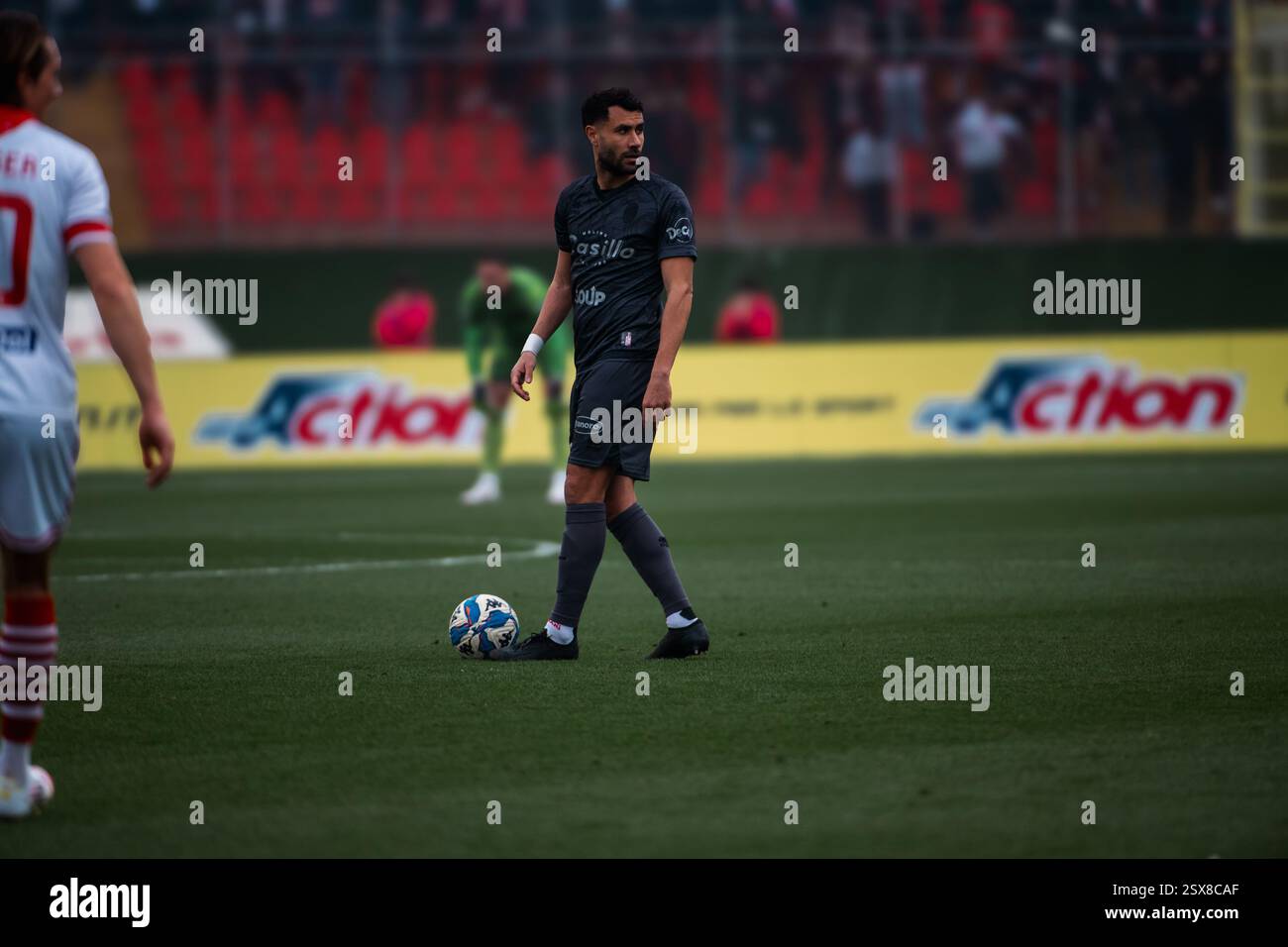 Mantova, Italy. 22nd Feb, 2025. Raffaele Pucino of SSC Bari during the Italian Serie B match ...