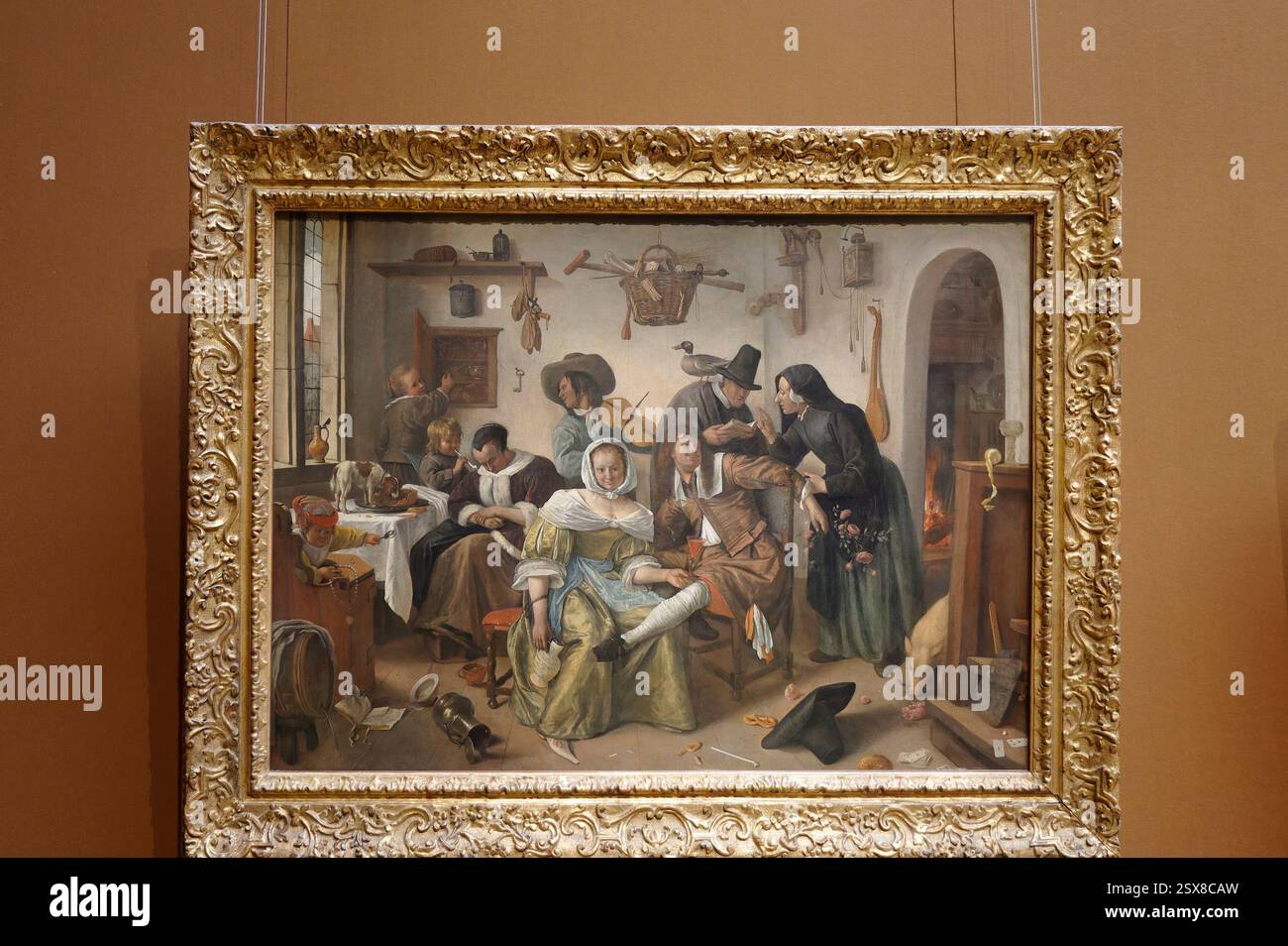 Vienna, Austria. Art History Museum (Kunsthistorisches Museum Wien) in the first district, Jan ...