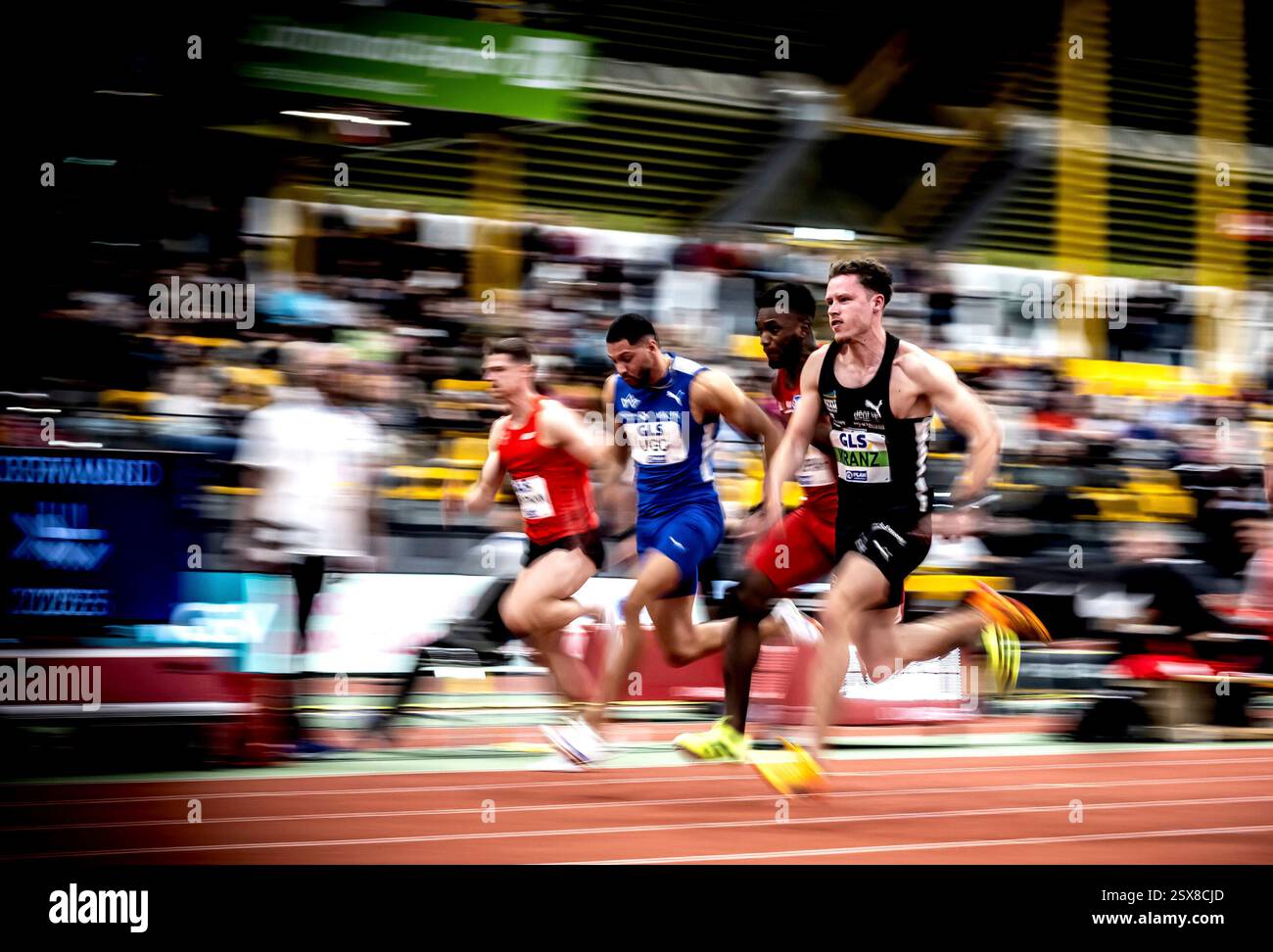 Dortmund, Deutschland. 22nd Feb, 2025. Kevin Kranz (Sprintteam Wetzlar ...