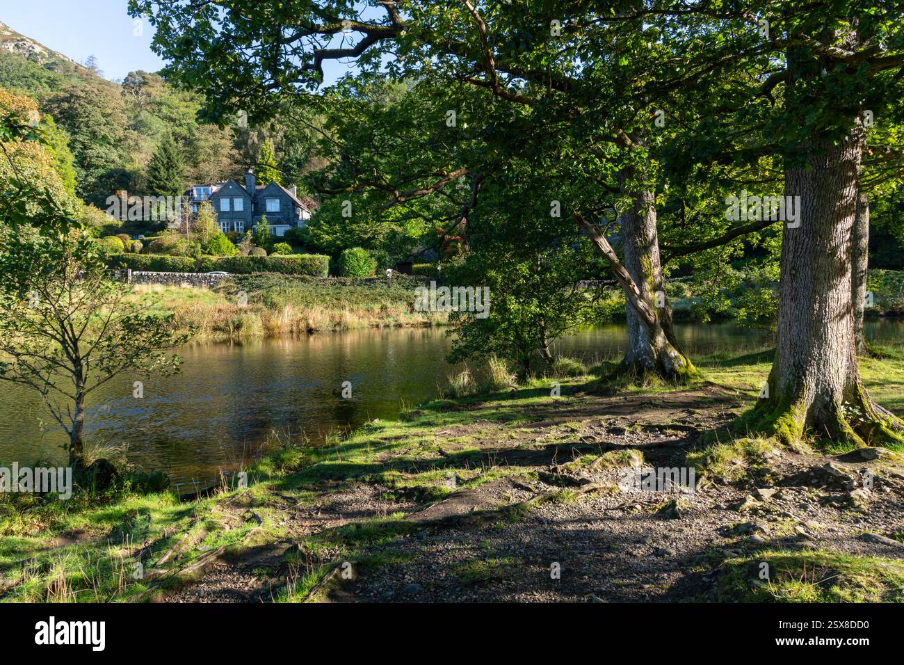 Rydal Water, Lake District national park, Cumbria, England Stock Photo ...