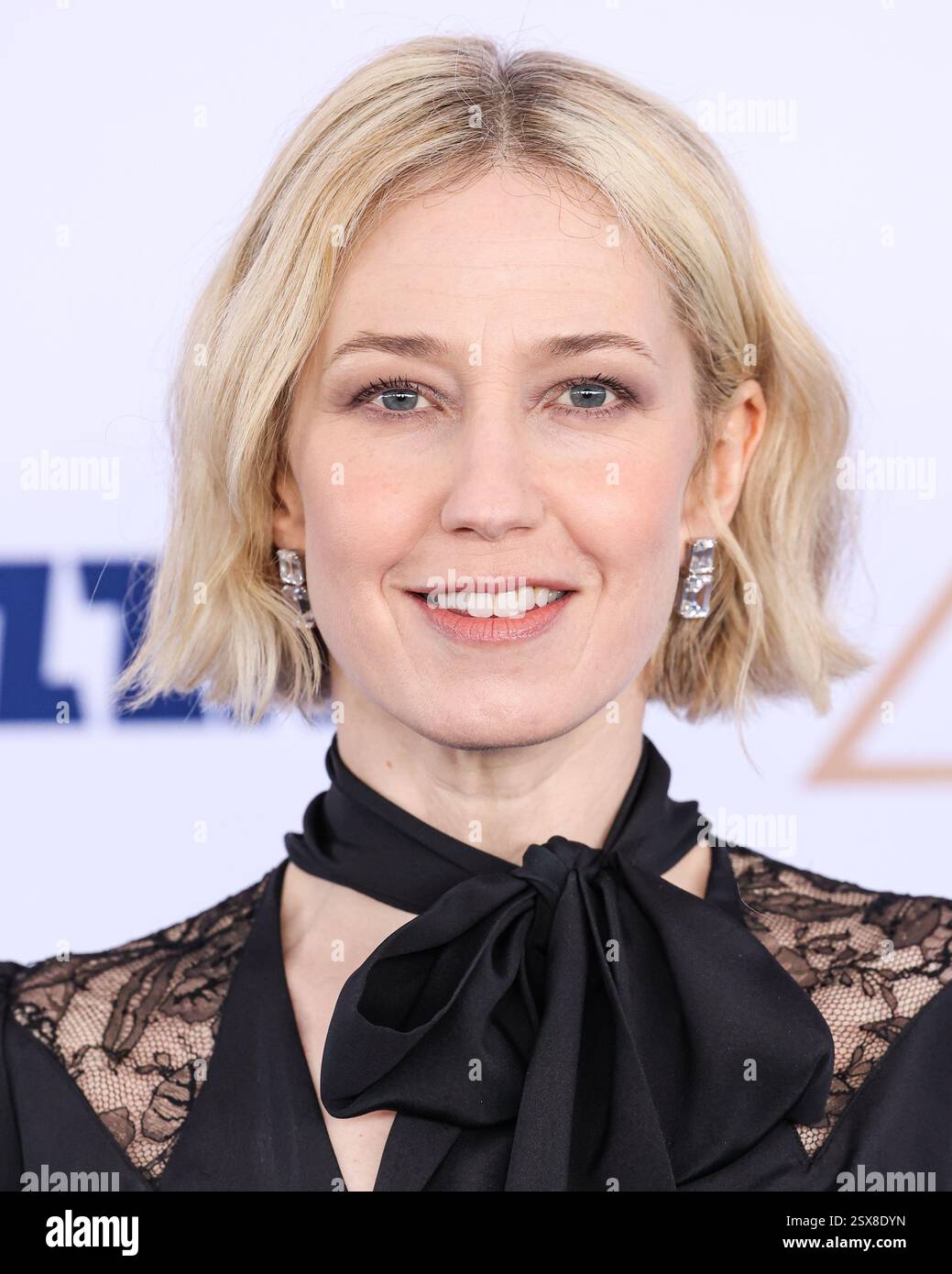 SANTA MONICA, LOS ANGELES, CALIFORNIA, USA - FEBRUARY 22: Carrie Coon ...