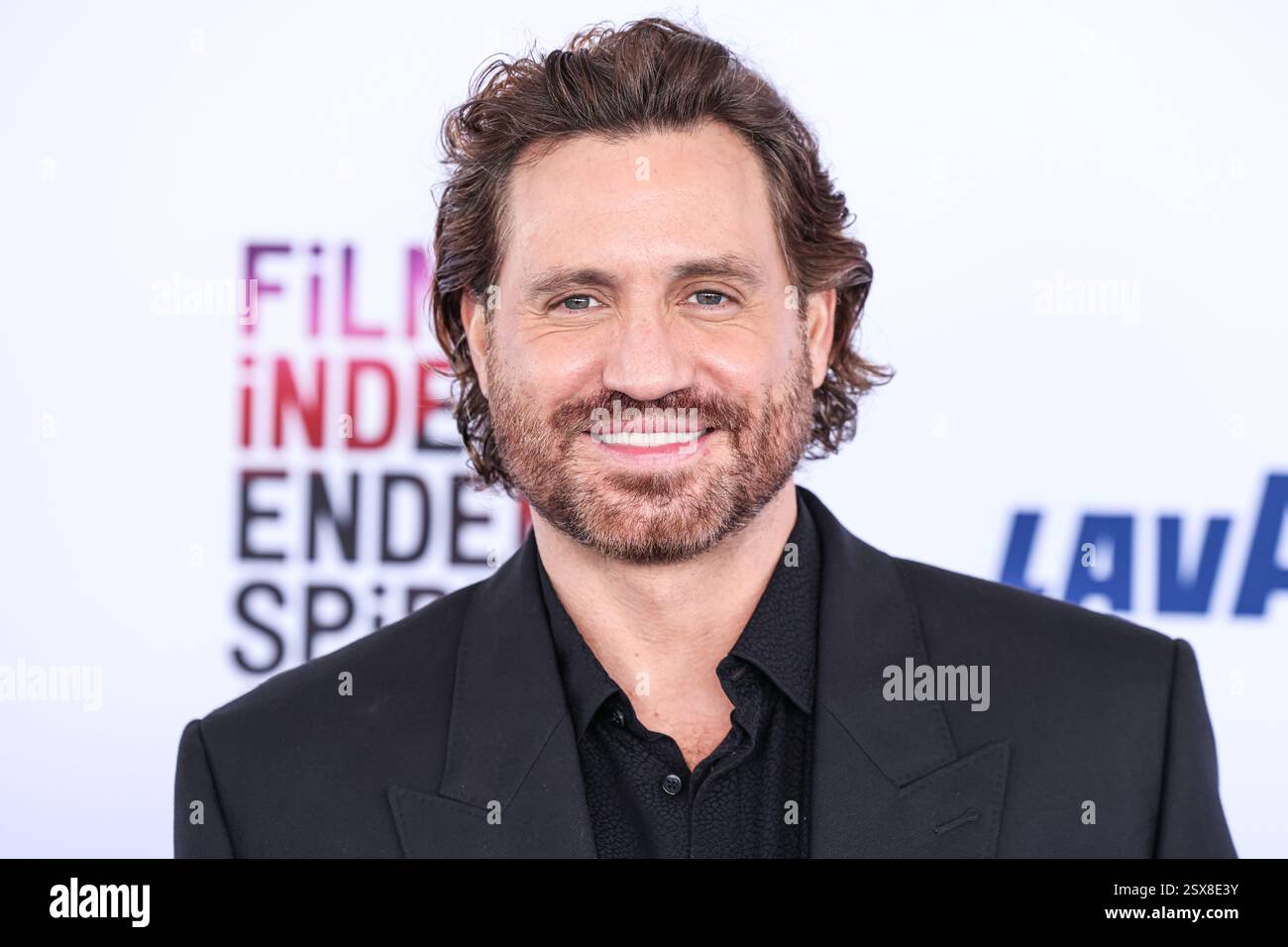 SANTA MONICA, LOS ANGELES, CALIFORNIA, USA - FEBRUARY 22: Edgar Ramirez ...