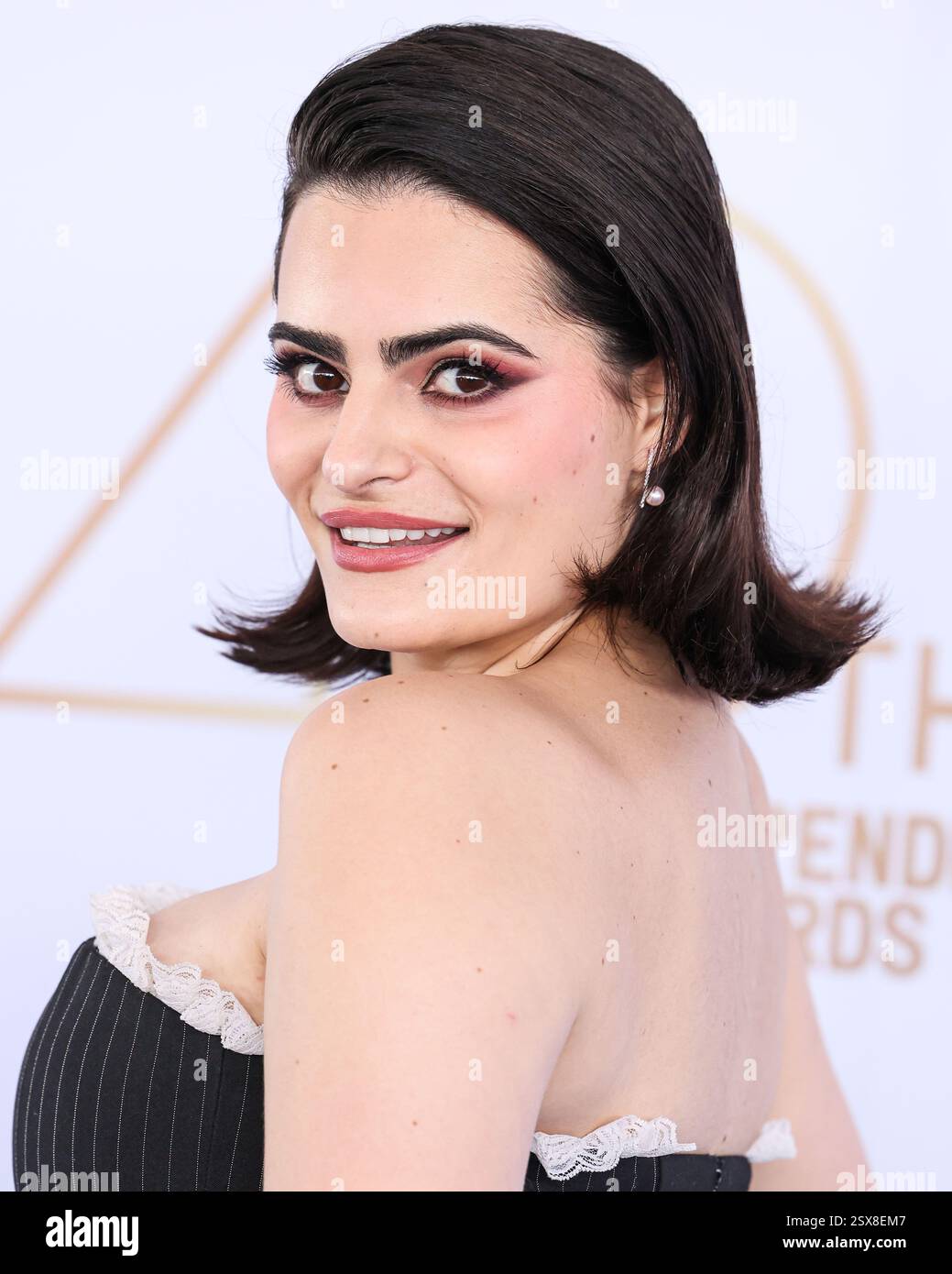 SANTA MONICA, LOS ANGELES, CALIFORNIA, USA - FEBRUARY 22: Nava Mau ...