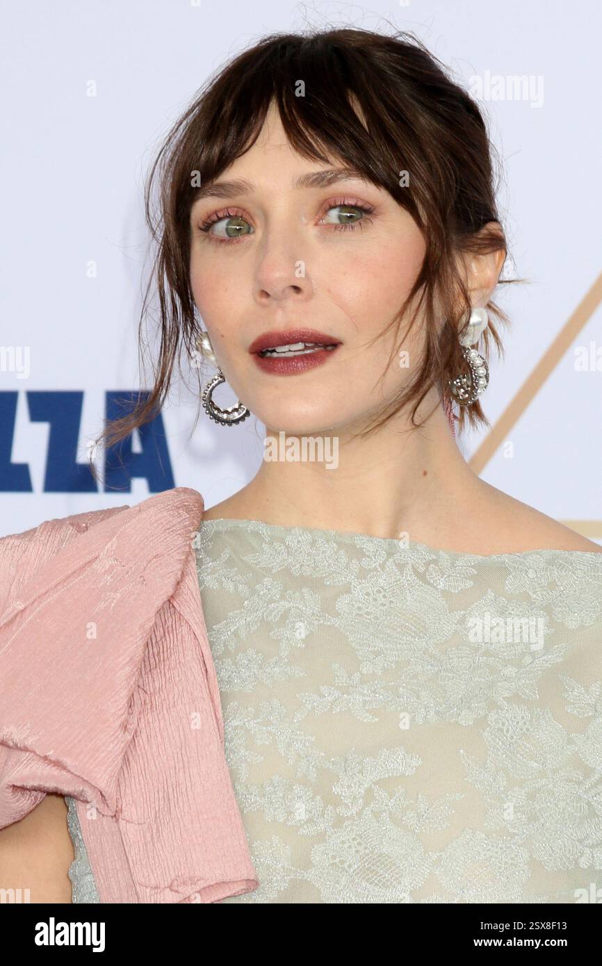 Ca. 22nd Feb, 2025. Elizabeth Olsen at arrivals for Film Independent ...