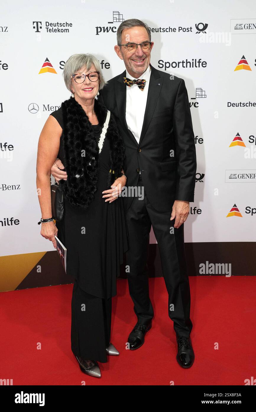 Klaus und Andrea Steinbach beim Ball des Sports am 22.02.2025 in Frankfurt Ball des Sports 2025 ...
