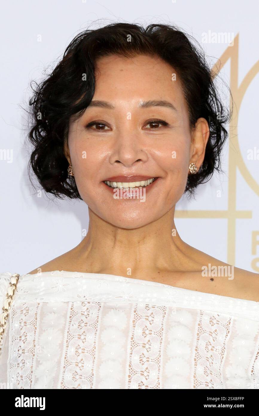 Ca. 22nd Feb, 2025. Joan Chen at arrivals for Film Independent Spirit Awards - Part 1, Santa ...