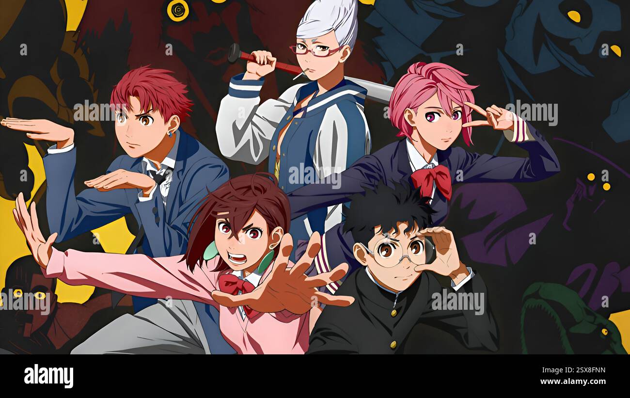 DANDADAN (2024), directed by FUGA YAMASHIRO and ABEL GONGORA. Credit ...