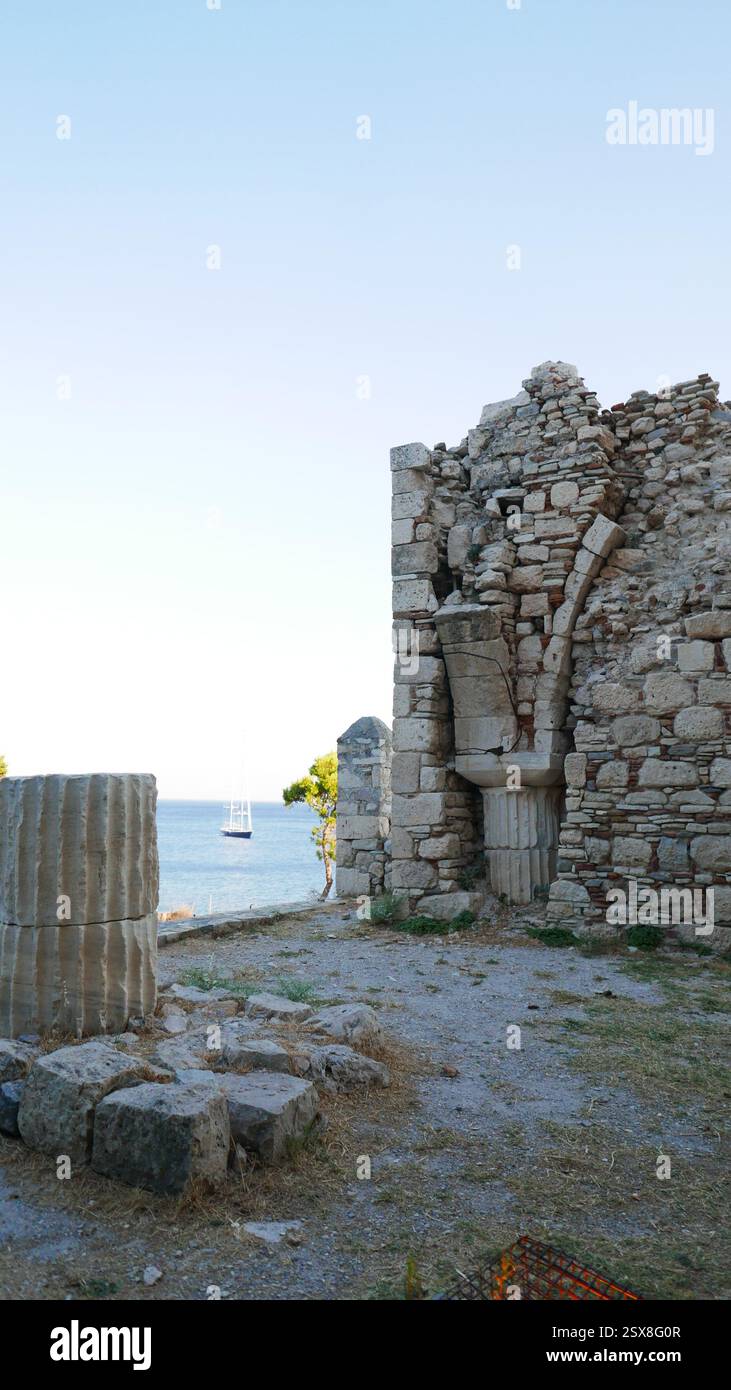 The Greek island of Samos Stock Photo - Alamy