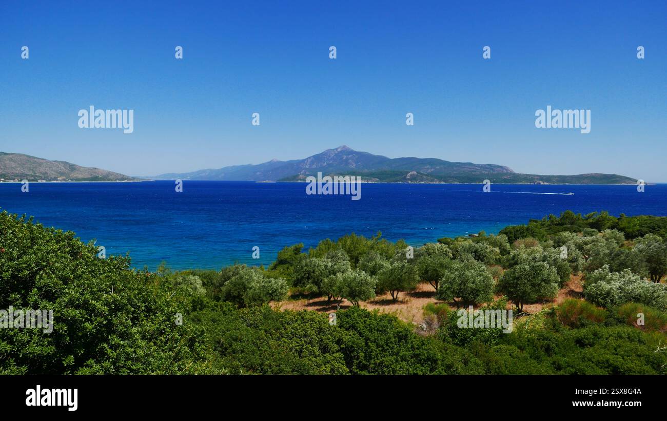 The Greek island of Samos Stock Photo - Alamy