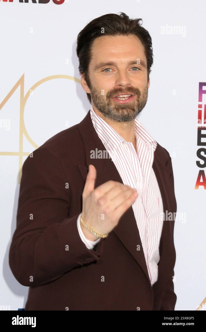 Santa Monica, Ca. 22nd Feb, 2025. Sebastian Stan at arrivals for Film ...