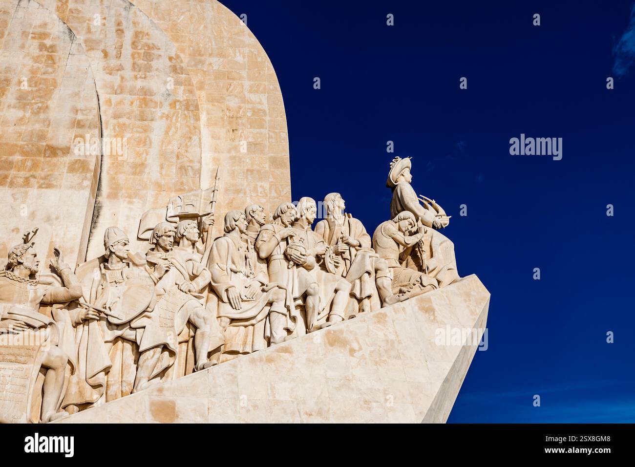 Intricate sculptures depict key figures of exploration at the Monument ...