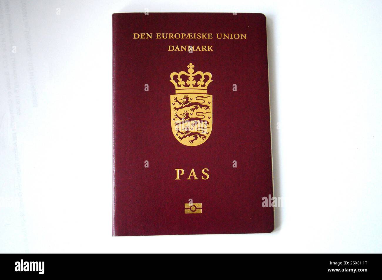 Kastrup/Copenhagen/ Denmark/23 february2025/.Danish passport also ...
