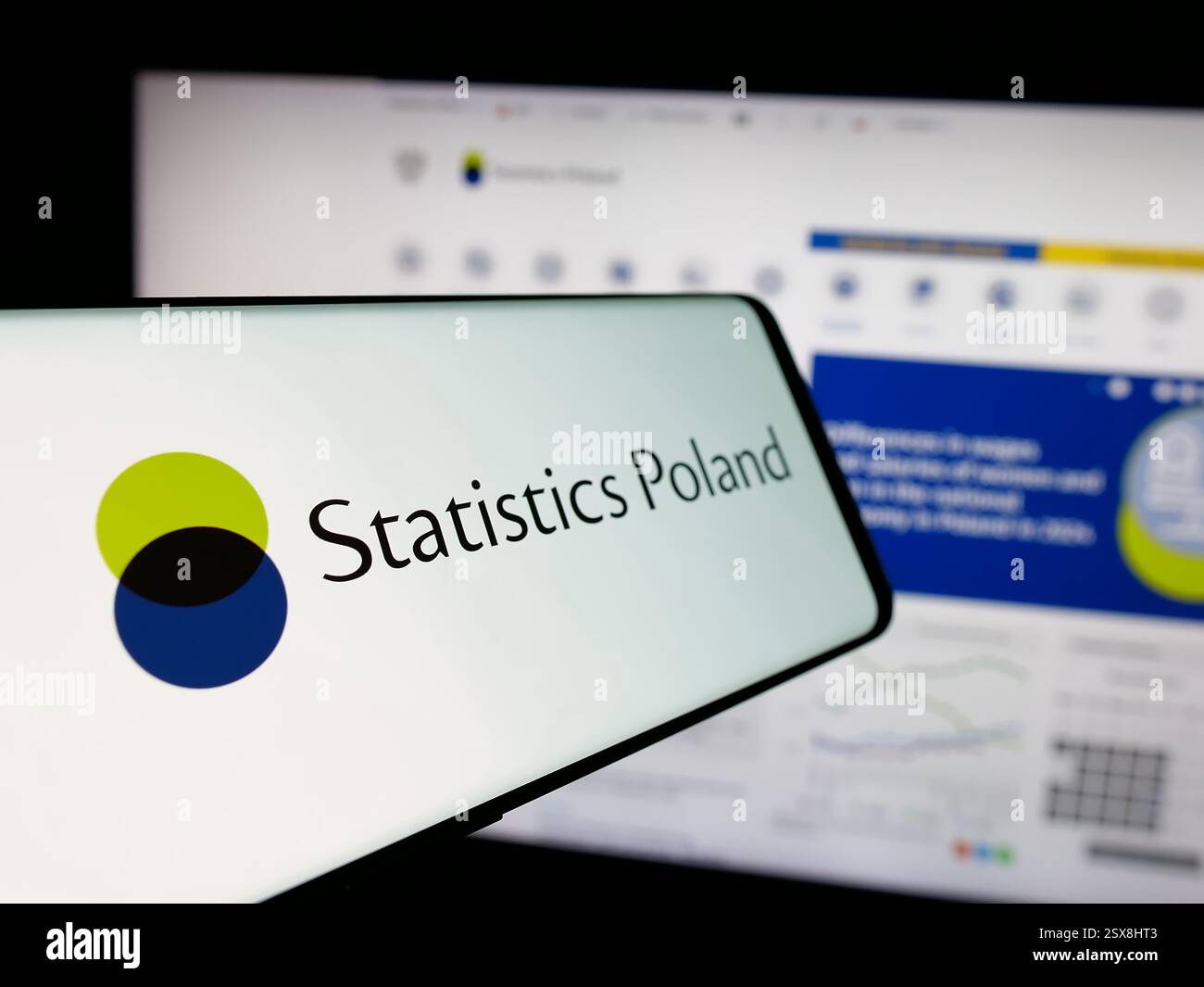 In this photo illustration, a mobile phone with the logo of agency ...