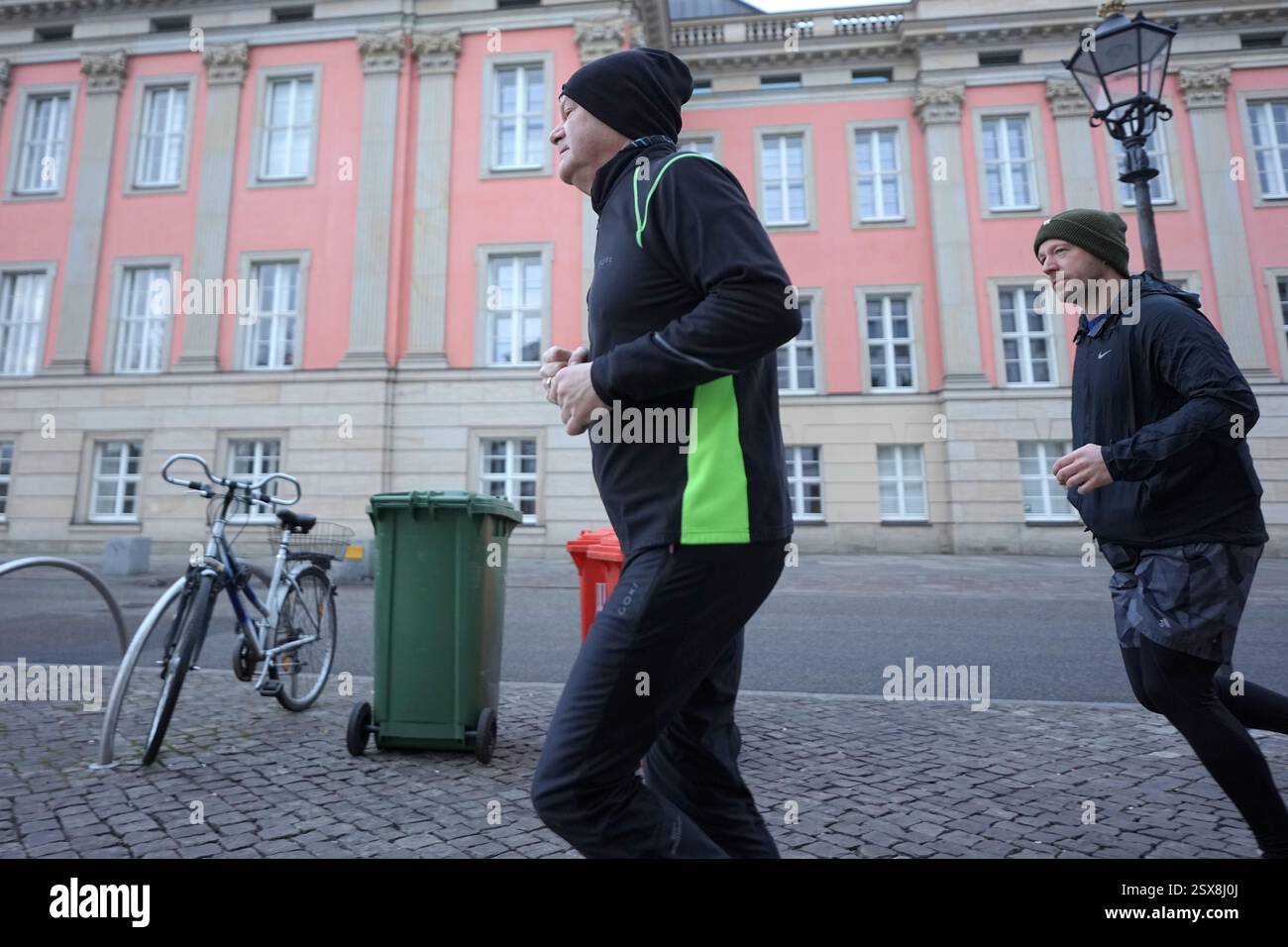 Potsdam, Germany. 23rd Feb, 2025. Federal Chancellor Olaf Scholz (SPD ...