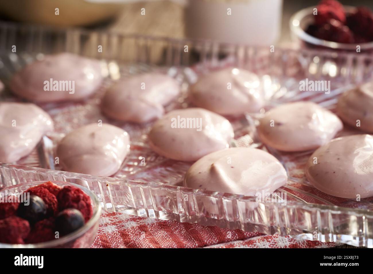 Preparation of homemade healthy sweet desserts from yogurt, whey ...