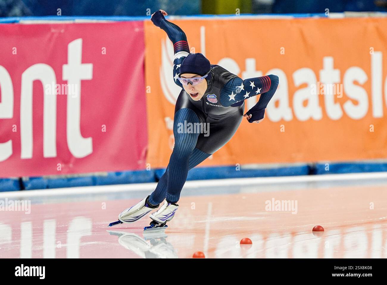TOMASZOW MAZOWIECKI, POLAND - FEBRUARY 23: Chrysta Rands-Evans of ...
