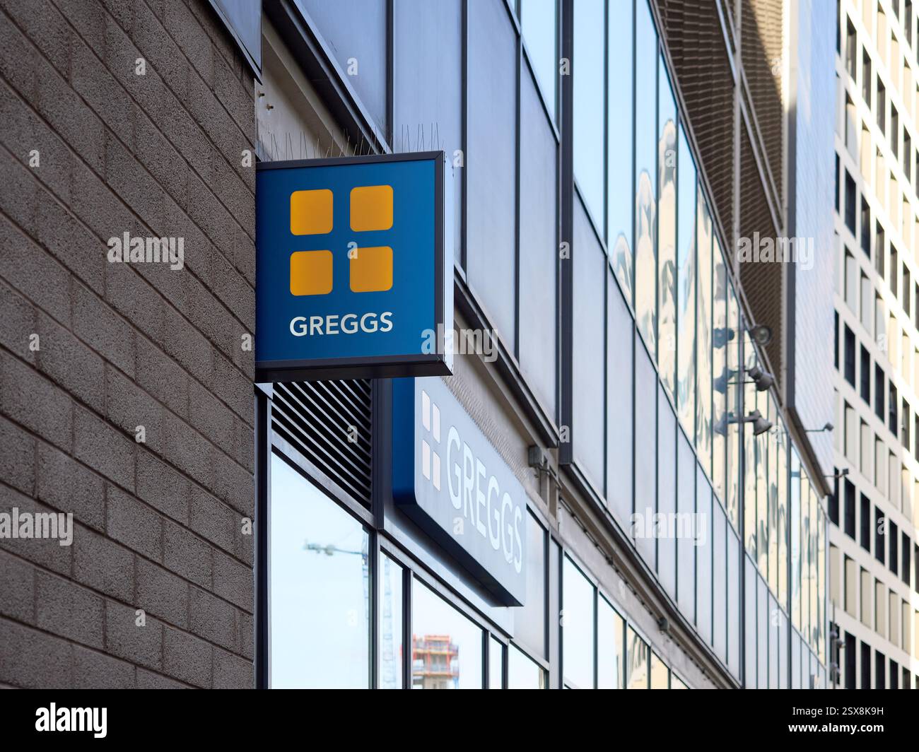 Greggs logo 2025 hi-res stock photography and images - Alamy