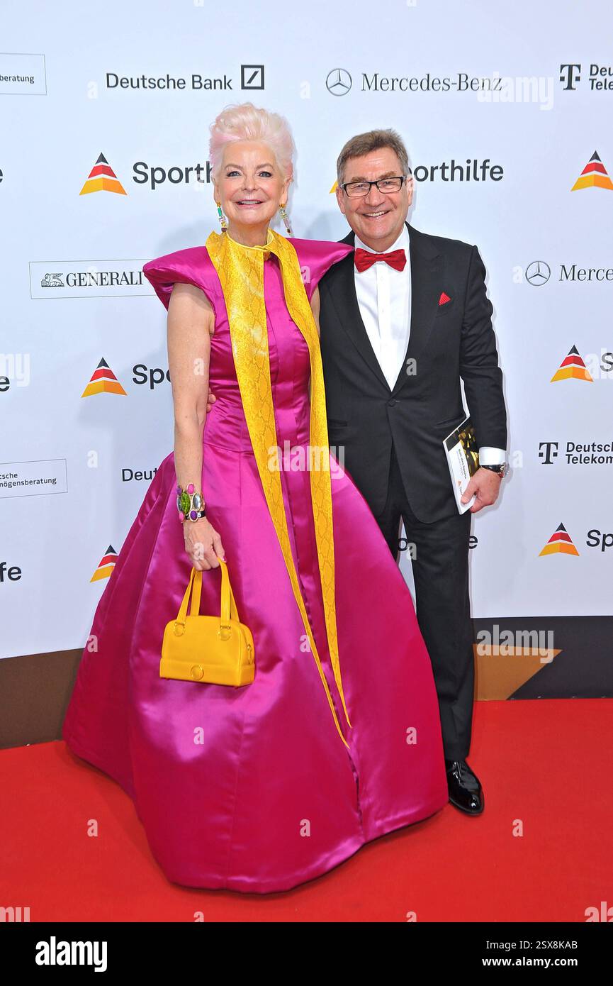 54. Ball des Sports . Ann Kathrin Linsenhoff und Klaus Martin Rath ...