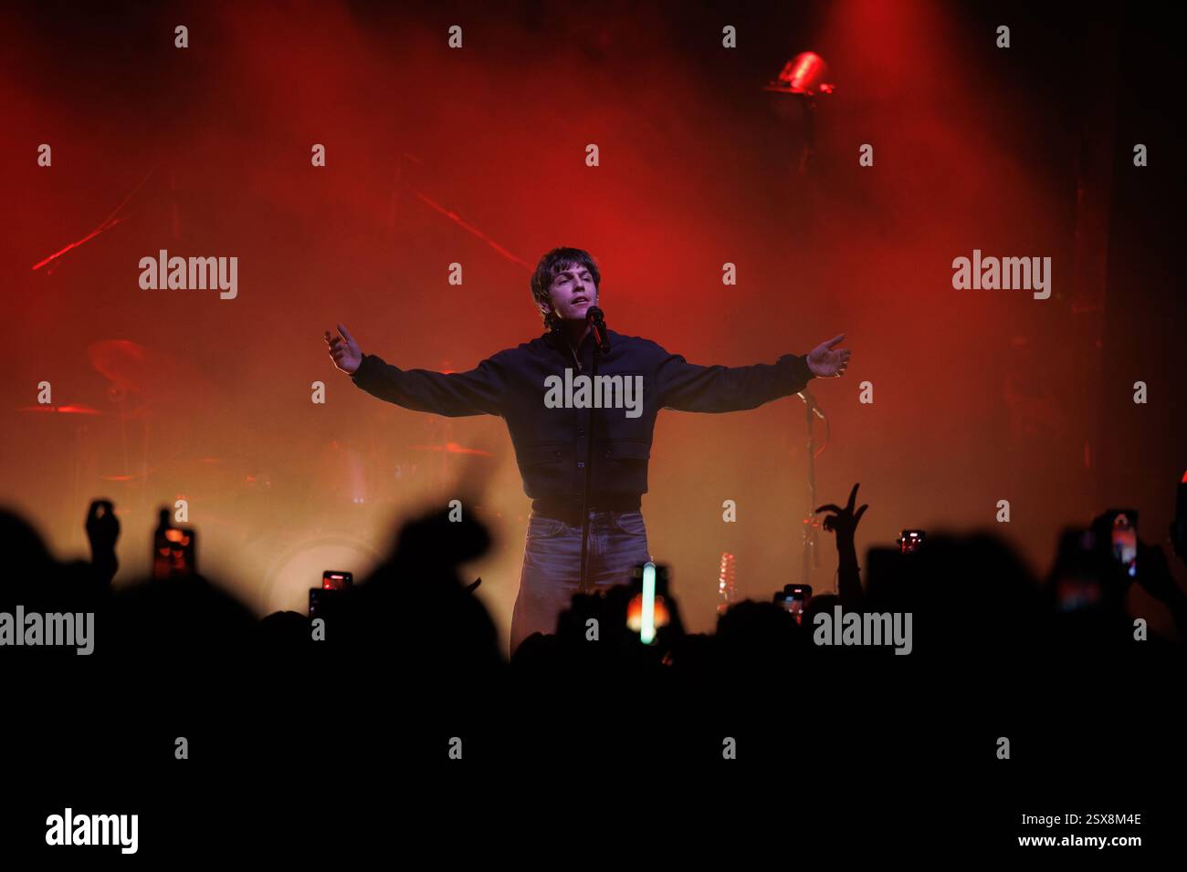 Barcelona, Spain. 9th December, 2024. Role Model (stage name for the ...